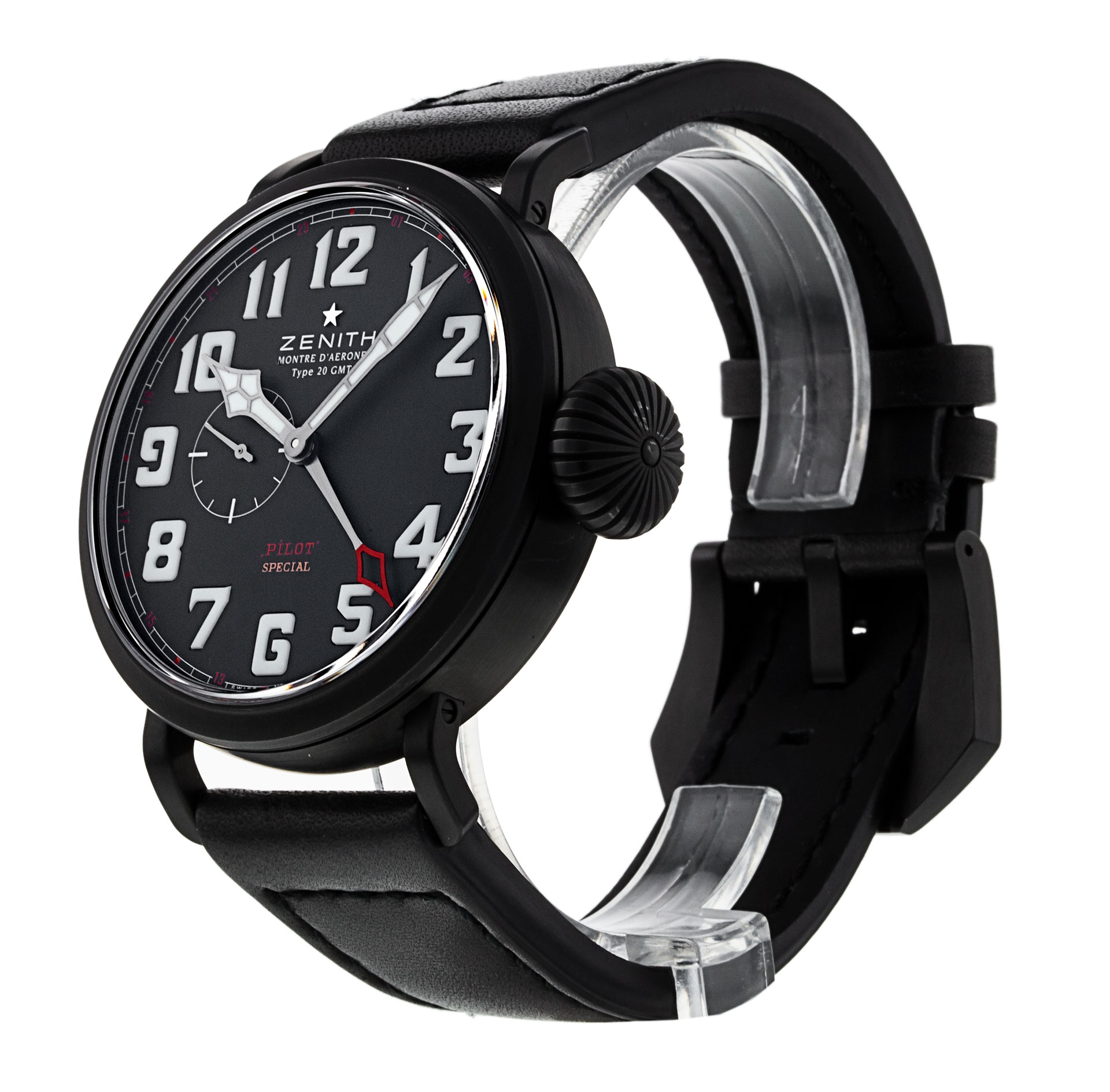 La Cote des Montres: Watchfinder pre-owned watch - Zenith Pilot - 96. ...