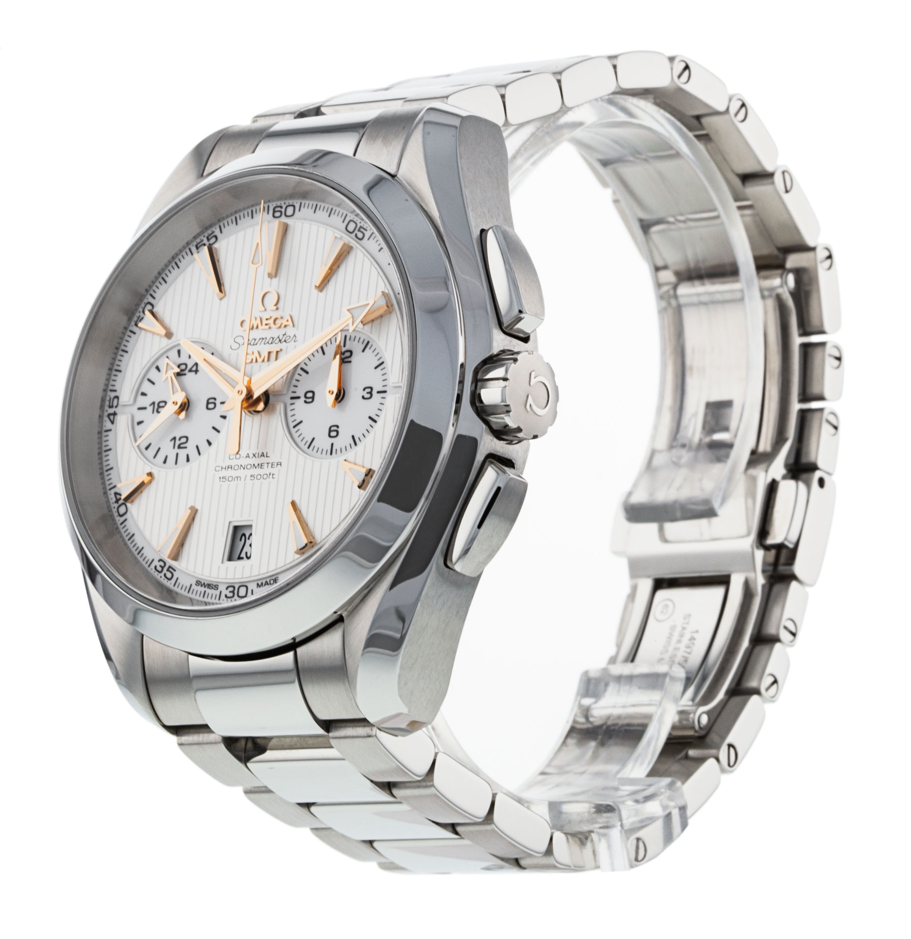 La Cote des Montres : Montre occasion Watchfinder - Omega Aqua Terra ...