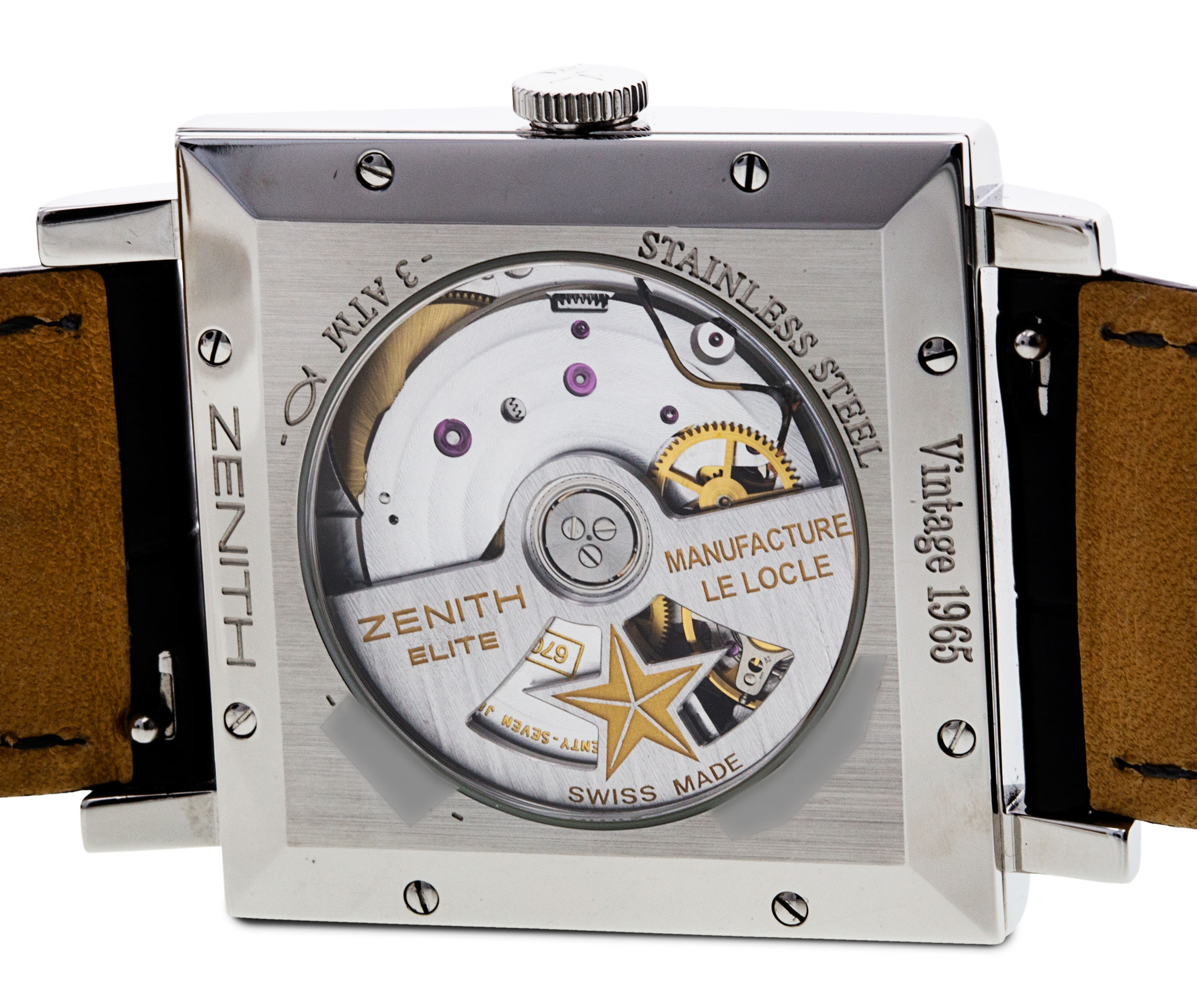 La Cote des Montres : Montre occasion Watchfinder - Zenith New Vintage ...