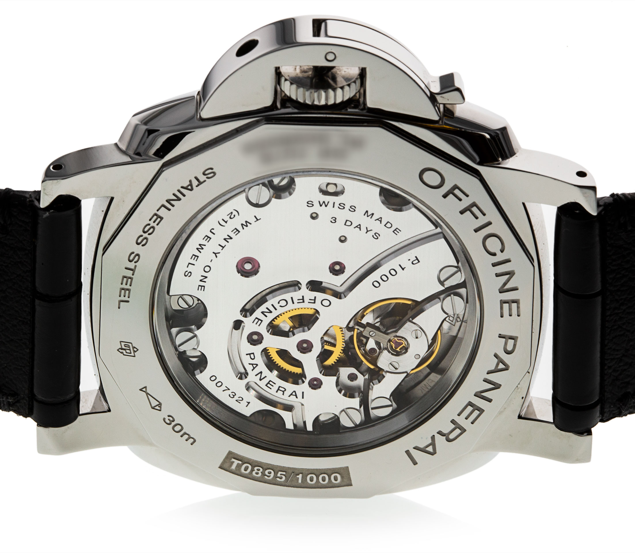 La Cote des Montres : Montre occasion Watchfinder - Panerai Luminor Due ...