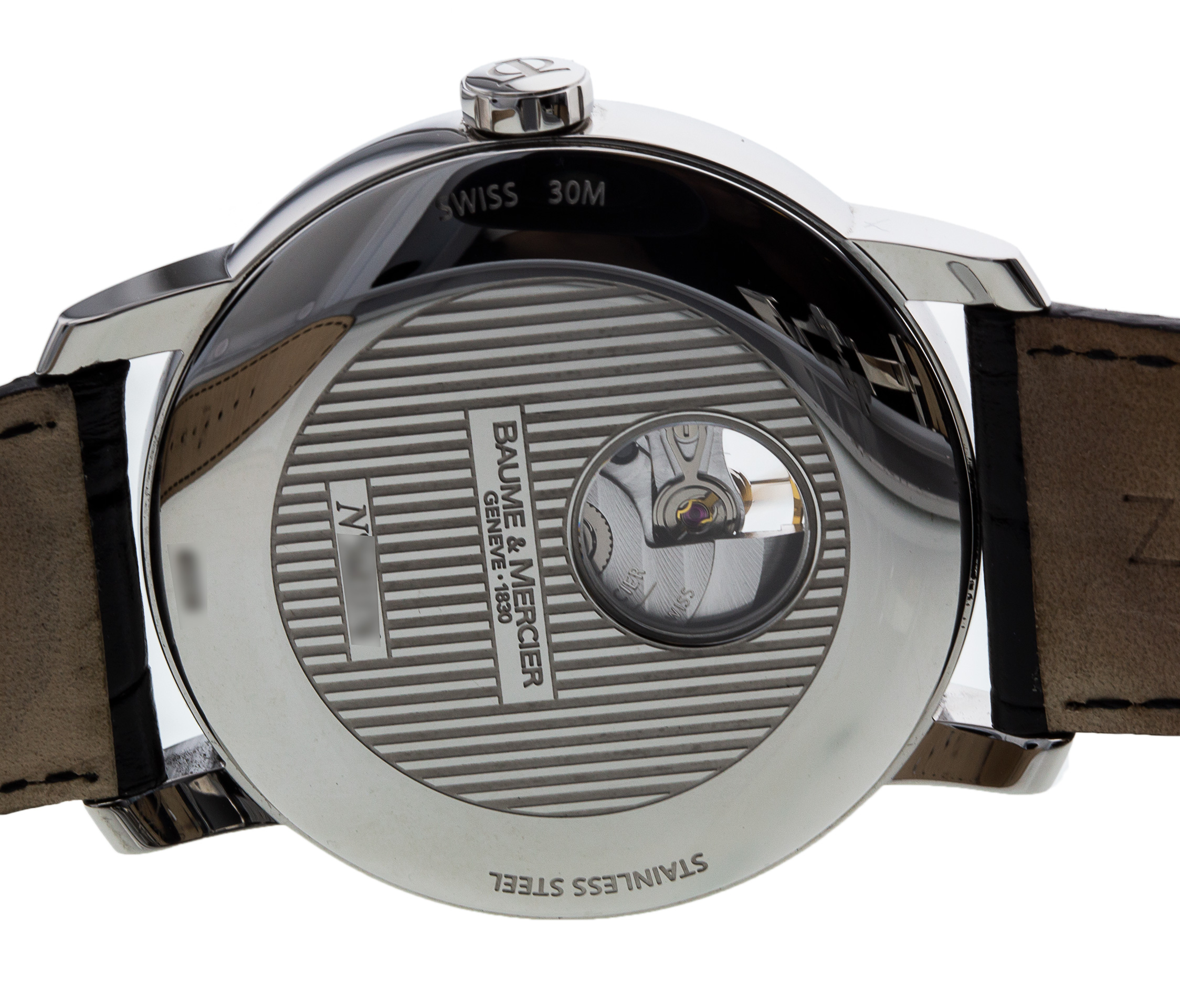 La Cote des Montres : Montre occasion Watchfinder - Baume & Mercier ...