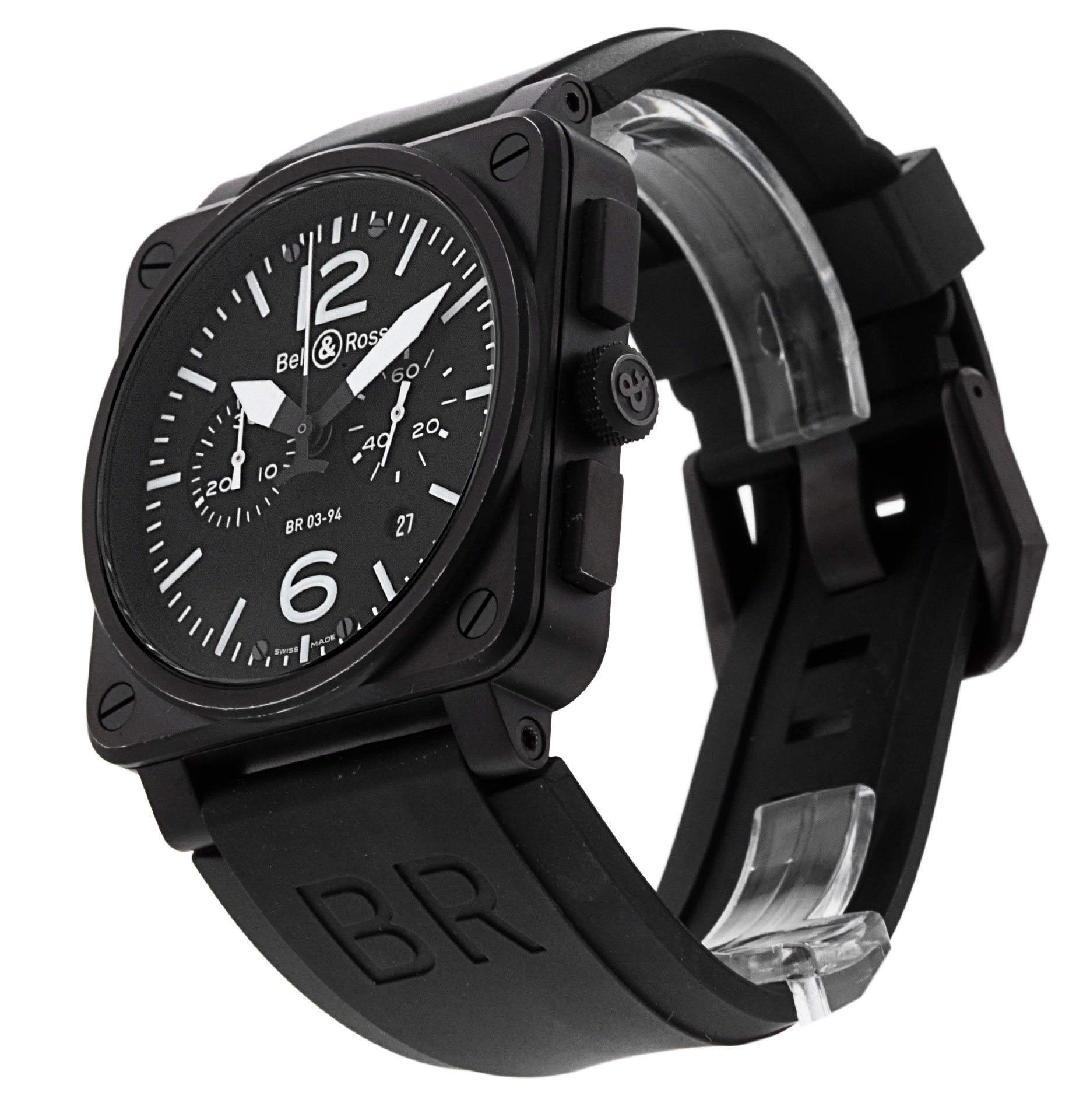 La Cote des Montres: Watchfinder pre-owned watch - Bell & Ross BR03-94 ...