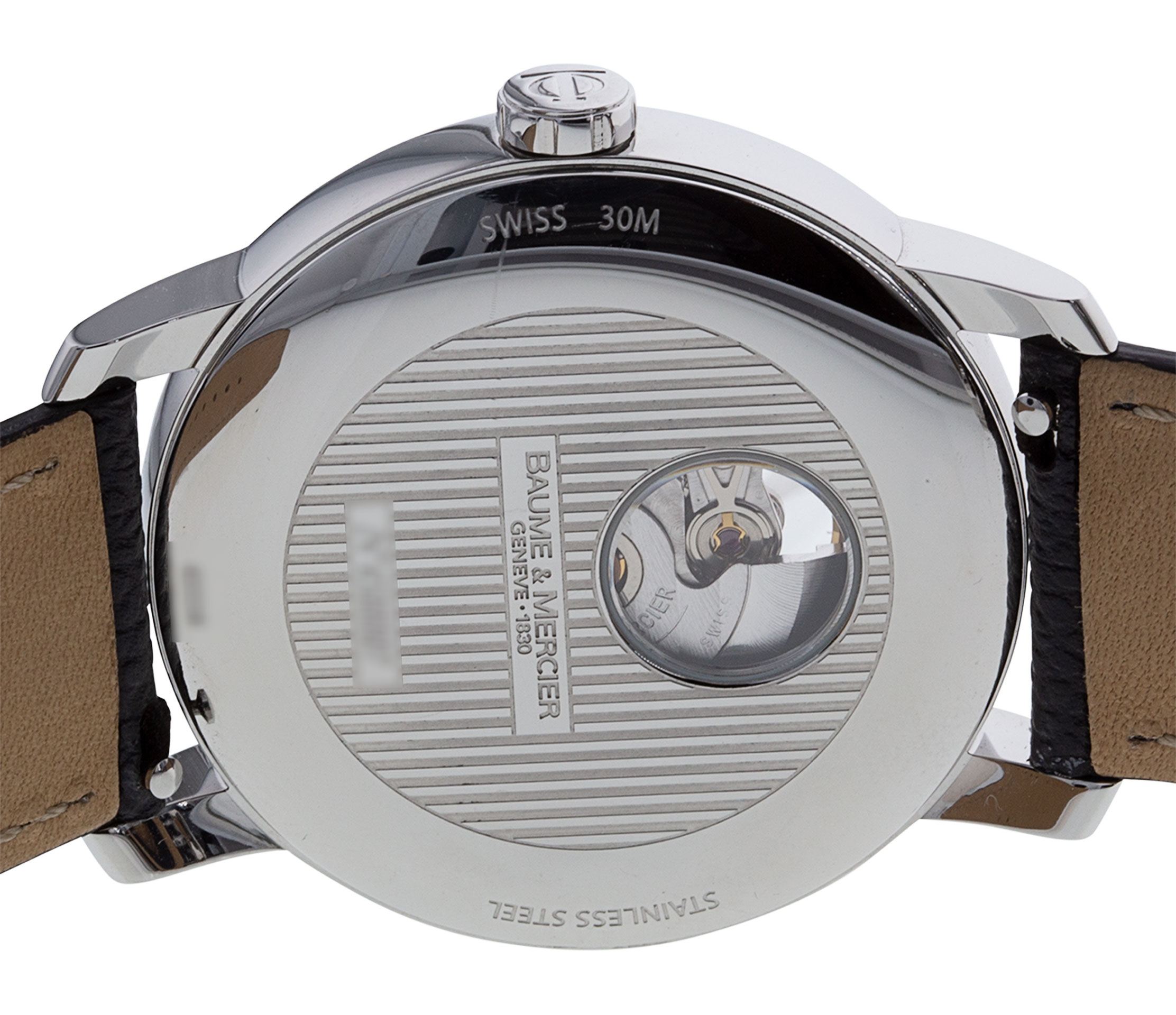 La Cote des Montres : Montre occasion Watchfinder - Baume & Mercier ...