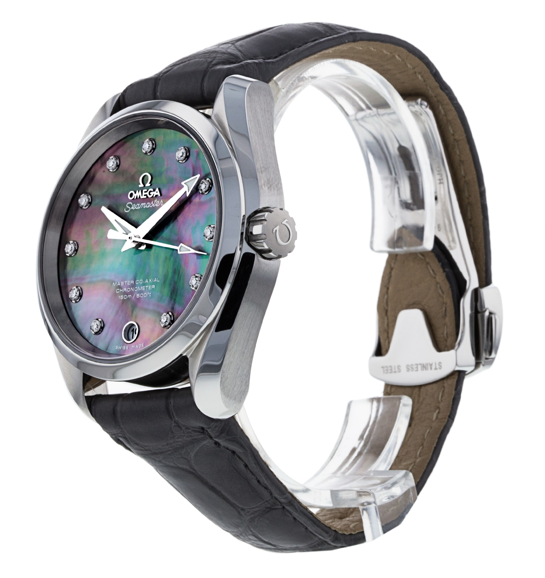 La Cote des Montres : Montre occasion Watchfinder - Omega Aqua Terra ...