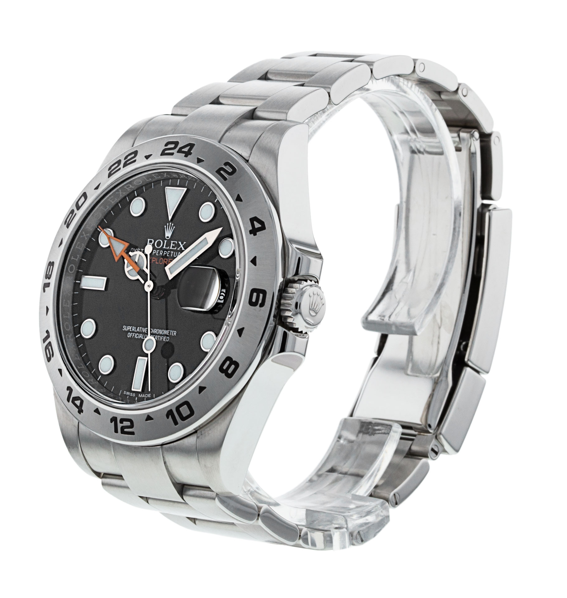 La Cote des Montres : Montre occasion Watchfinder - Rolex Explorer II ...