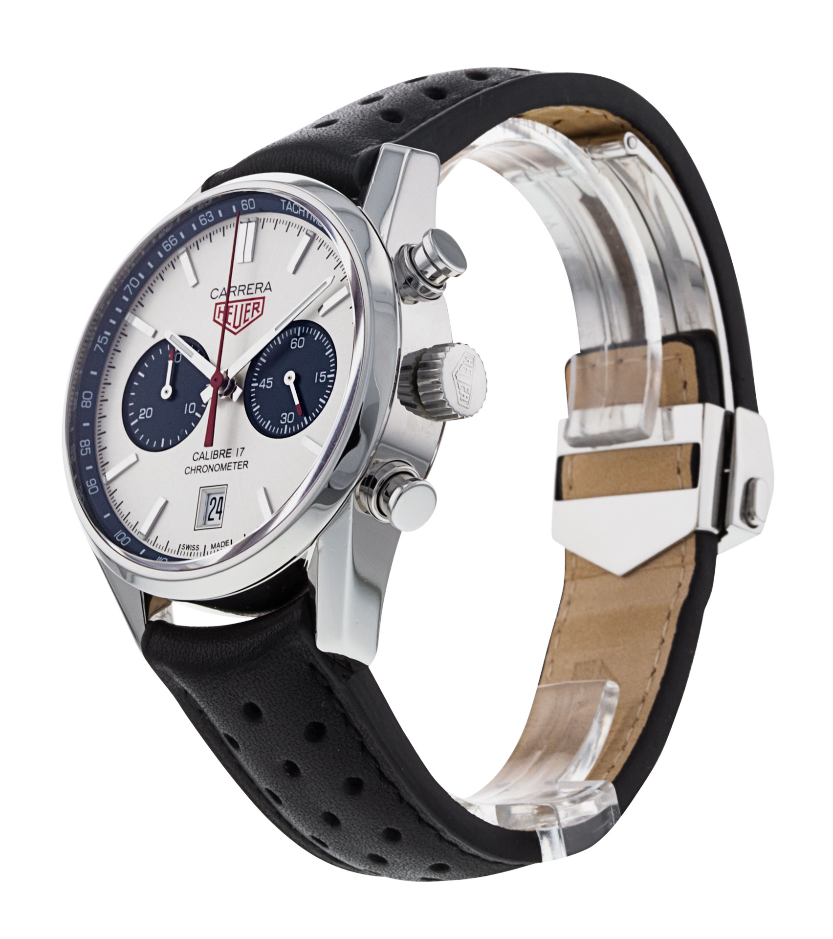 La Cote des Montres : Montre occasion Watchfinder - Tag Heuer Carrera ...