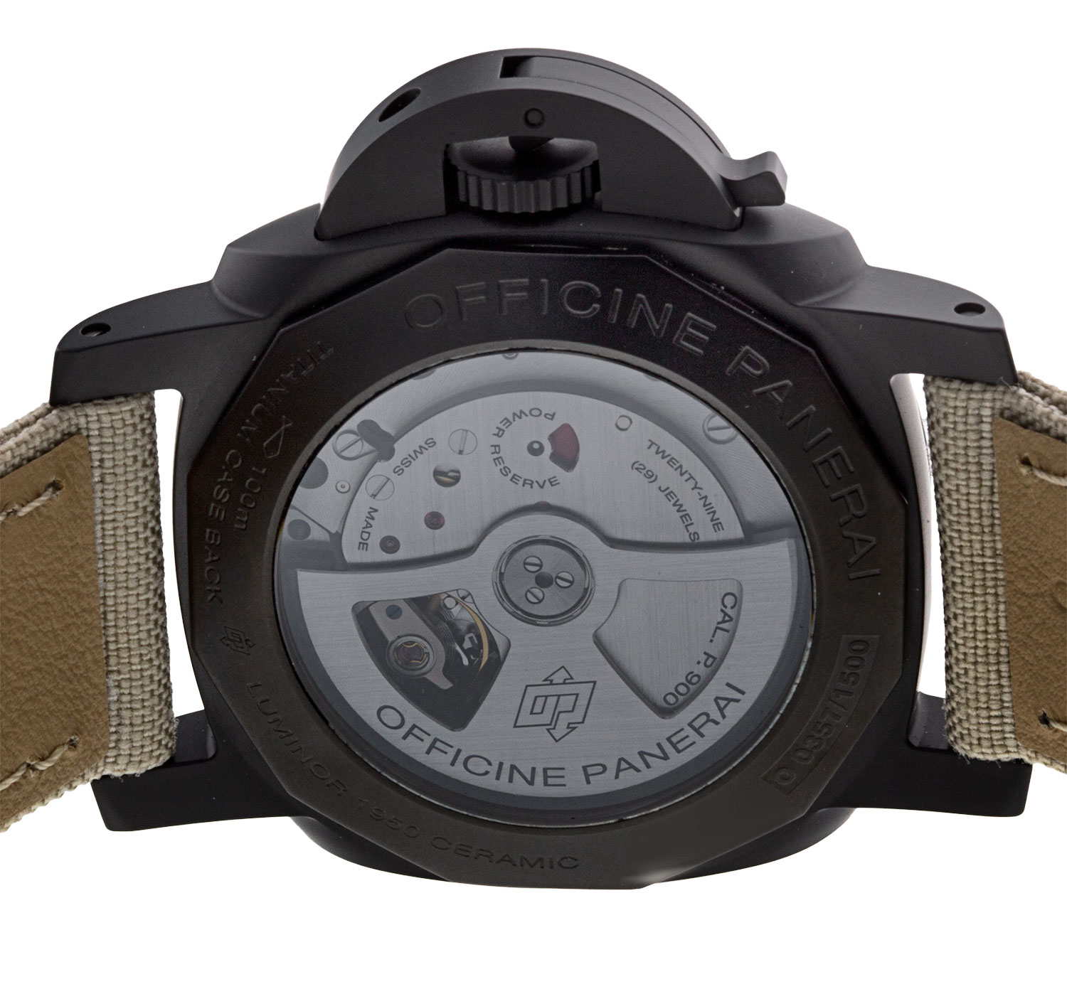 La Cote des Montres : Montre occasion Watchfinder - Panerai Luminor ...