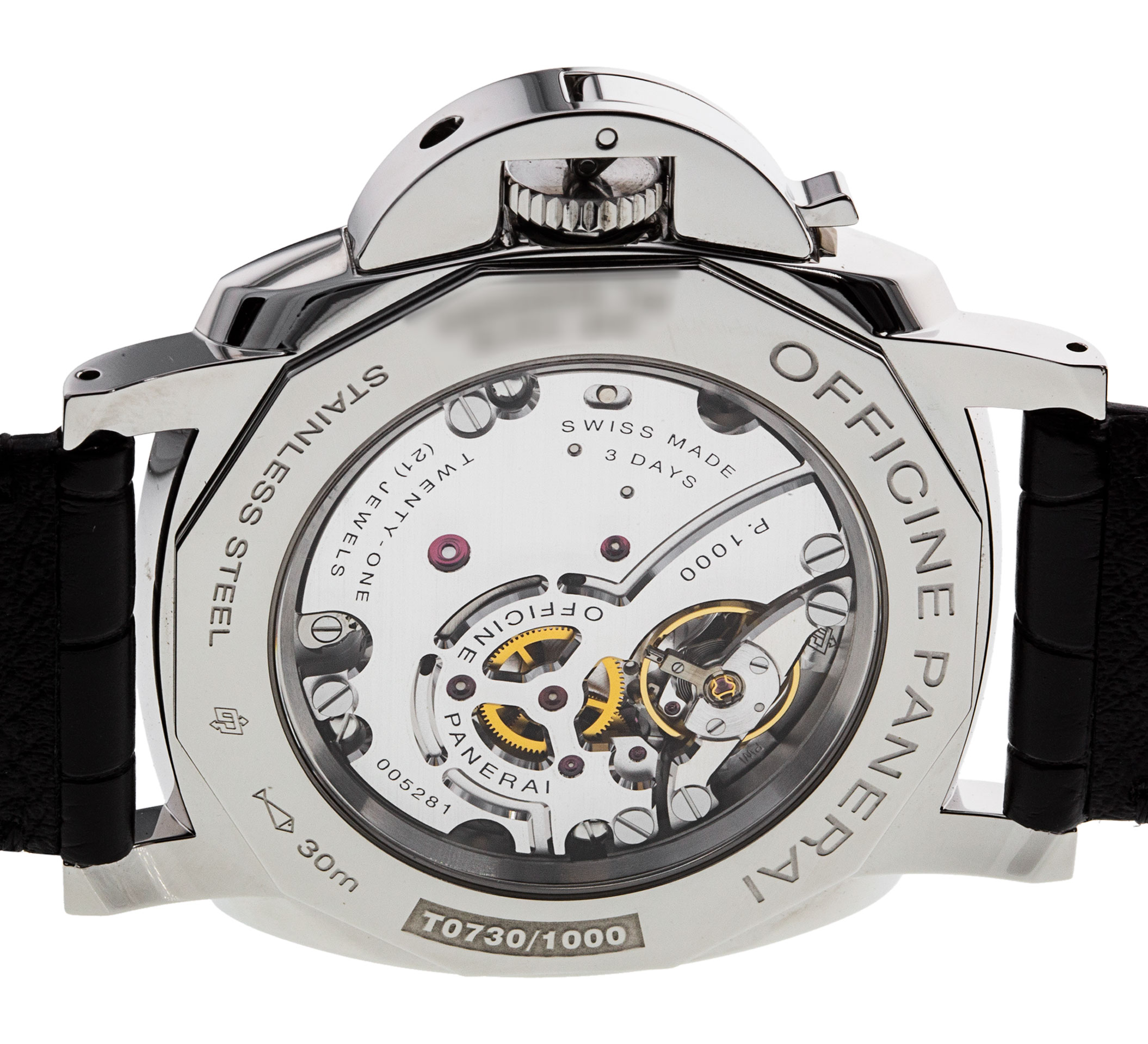 La Cote des Montres : Montre occasion Watchfinder - Panerai Luminor Due ...