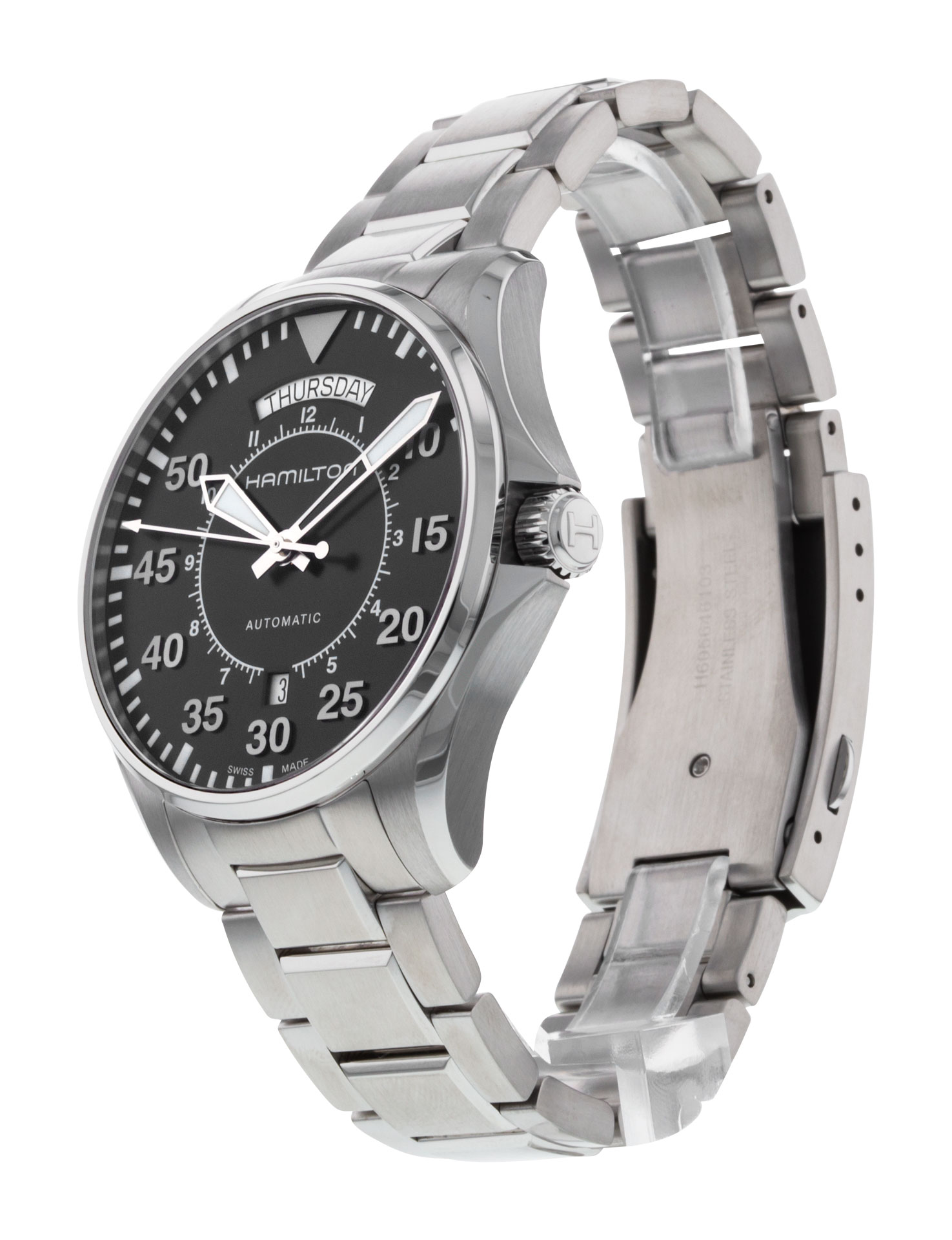 La Cote des Montres : Montre occasion Watchfinder - Hamilton Khaki ...