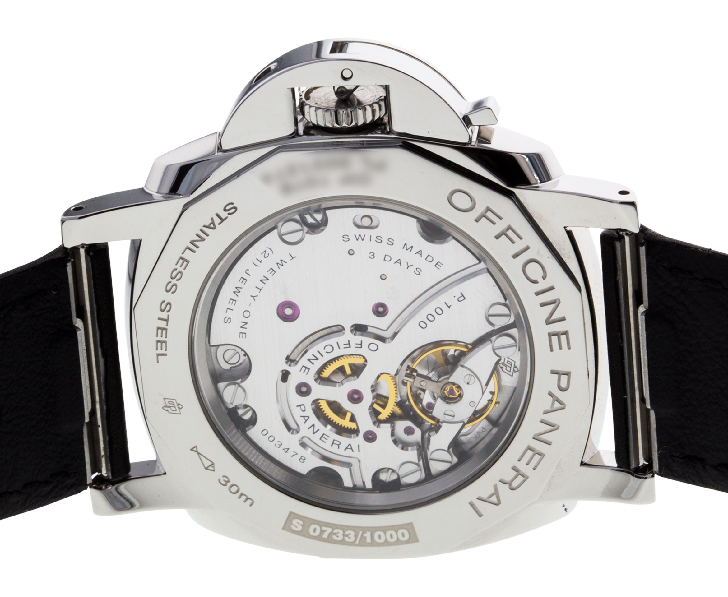 La Cote des Montres : Montre occasion Watchfinder - Panerai Luminor Due ...
