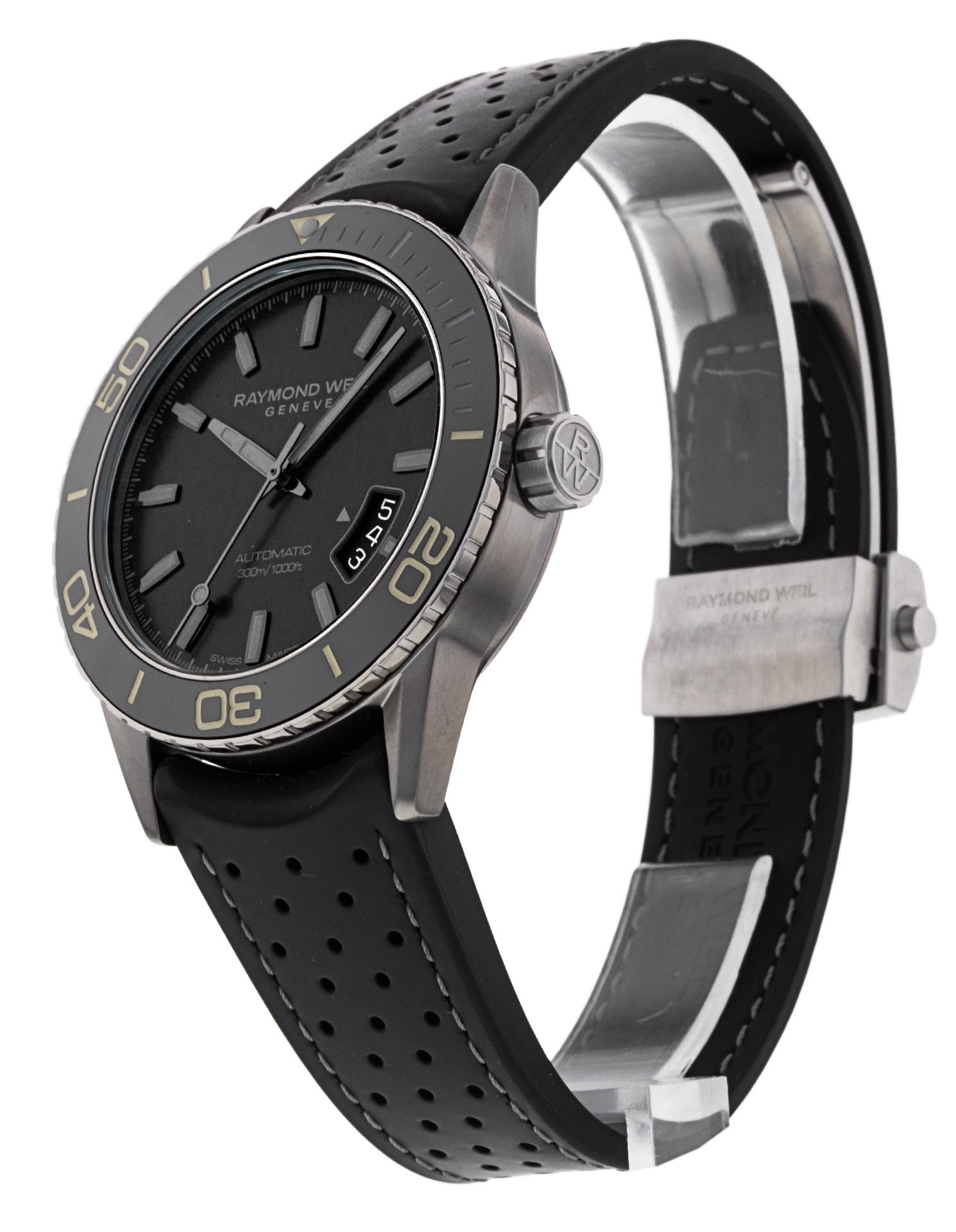 La Cote des Montres : Montre occasion Watchfinder - Raymond Weil ...