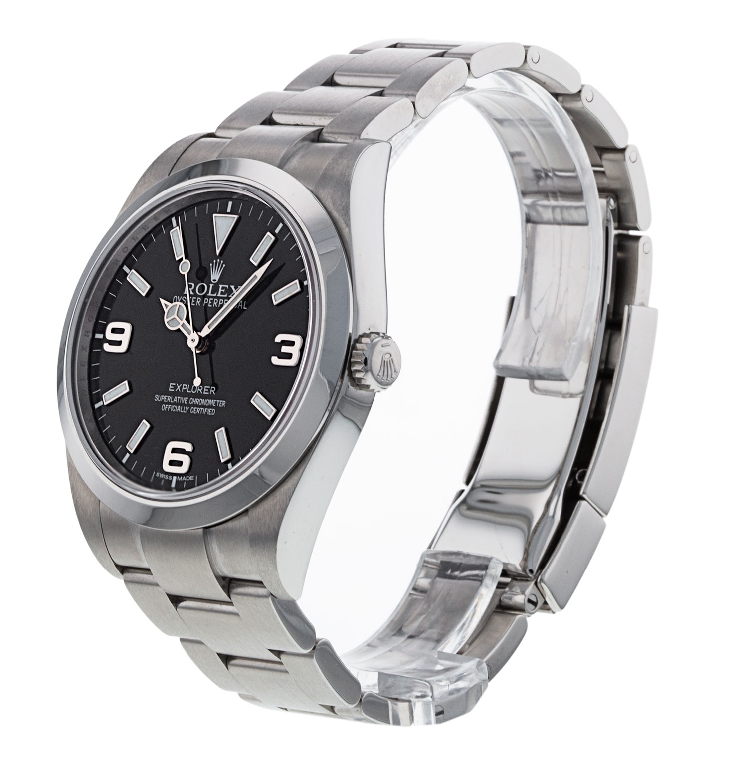 La Cote des Montres : Montre occasion Watchfinder - Rolex Explorer - 214270