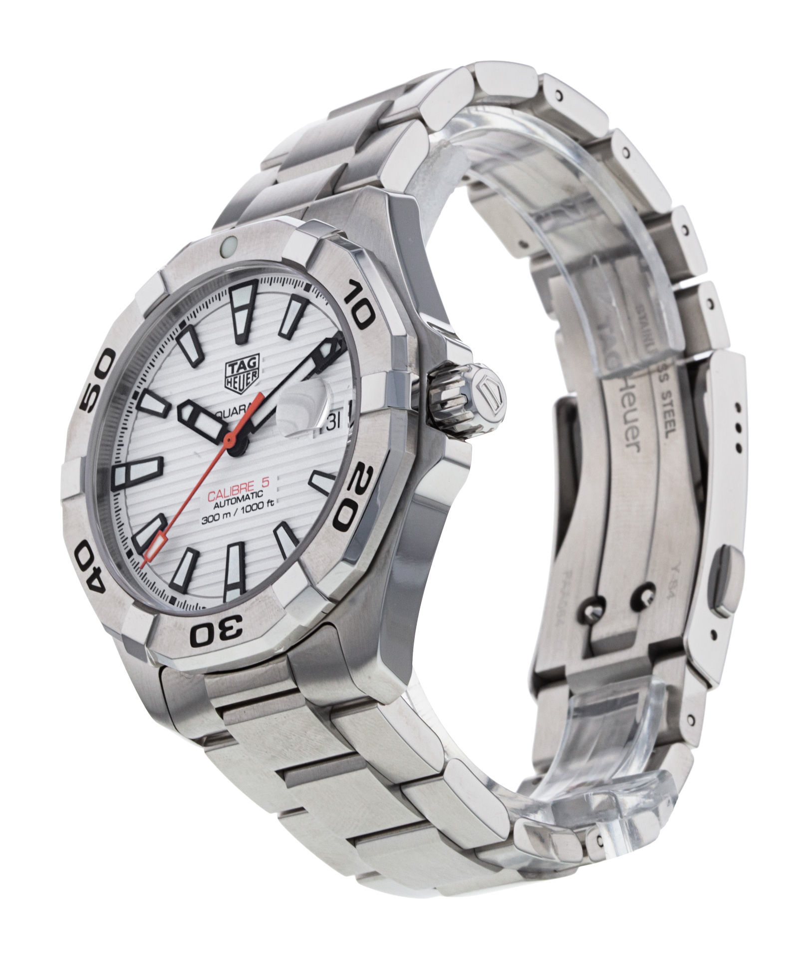 La Cote des Montres : Montre occasion Watchfinder - Tag Heuer Aquaracer ...