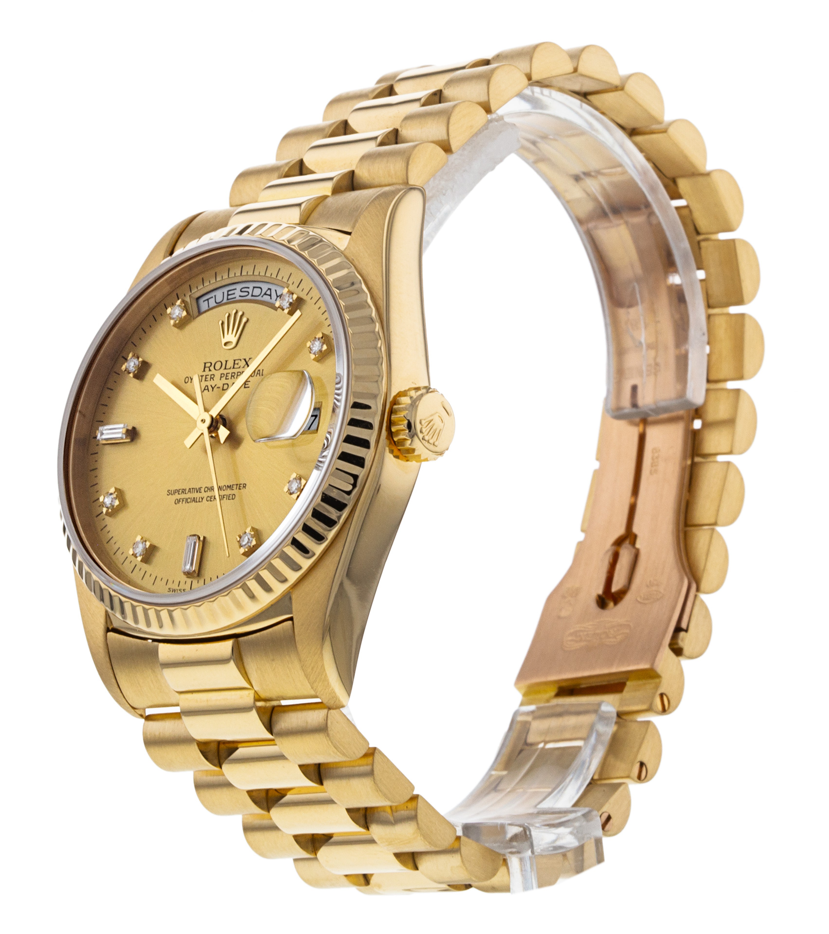 La Cote des Montres : Montre occasion Watchfinder - Rolex Day-Date - 18238