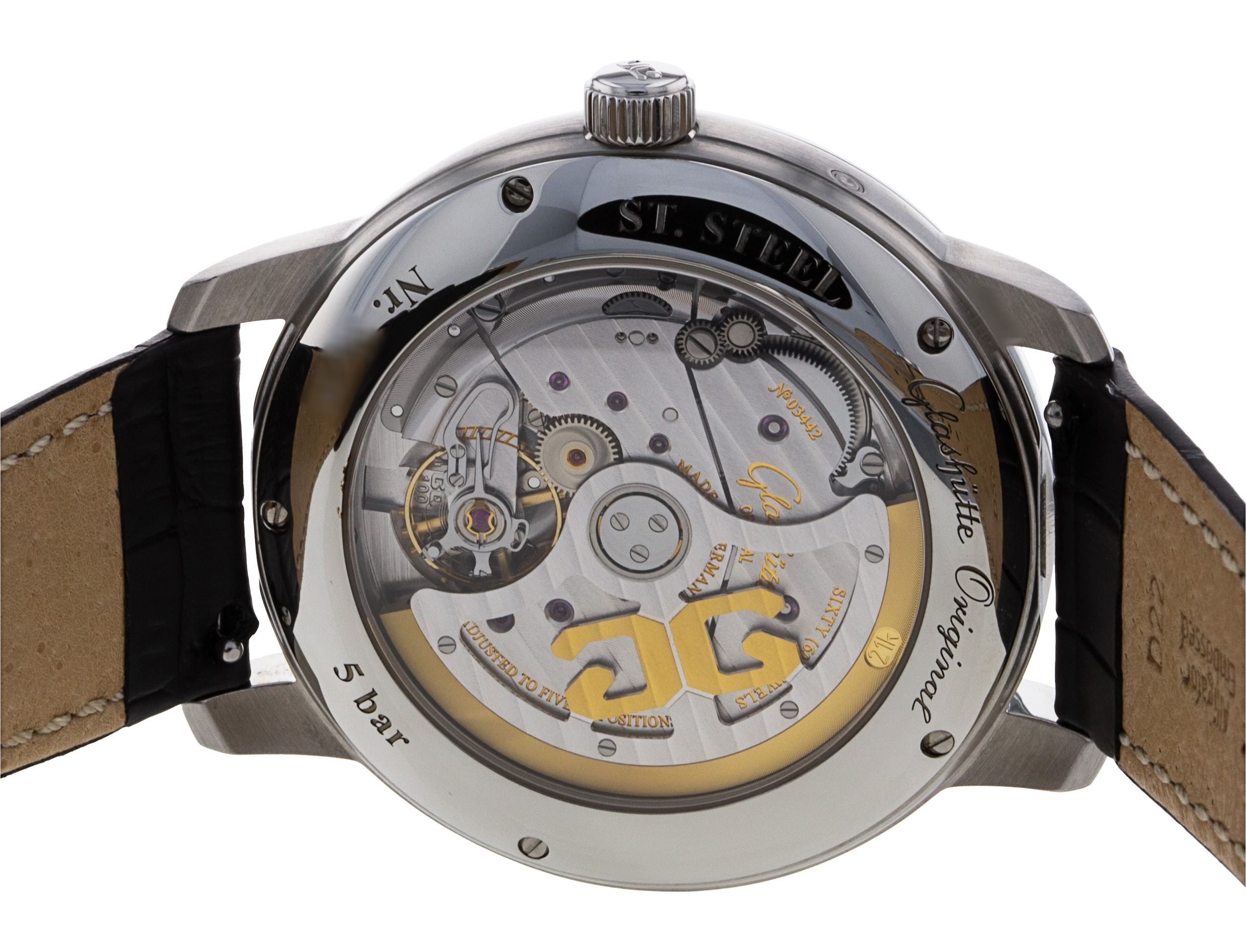 La Cote des Montres : Montre occasion Watchfinder - Glashutte Original ...