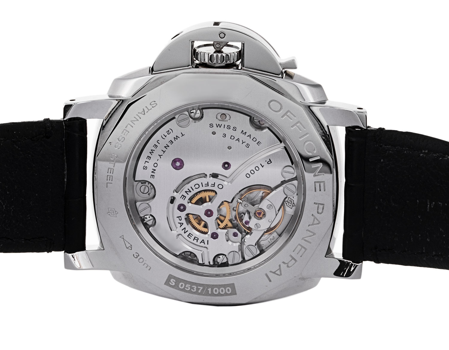 La Cote des Montres : Montre occasion Watchfinder - Panerai Luminor Due ...