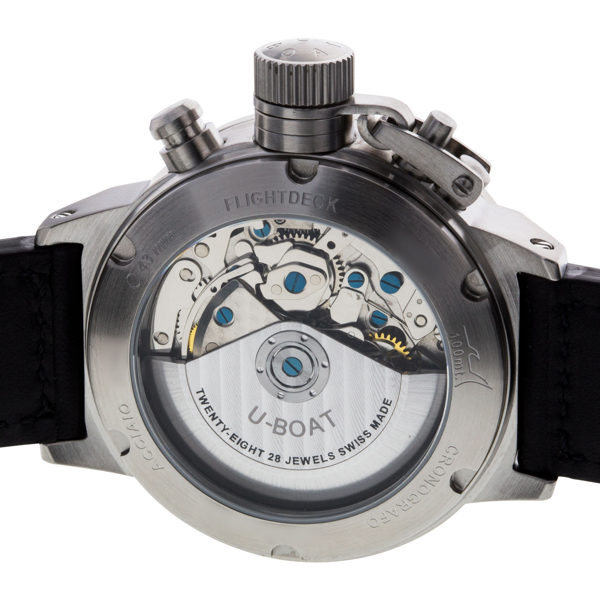La Cote des Montres: Watchfinder pre-owned watch - U-Boat Flightdeck ...