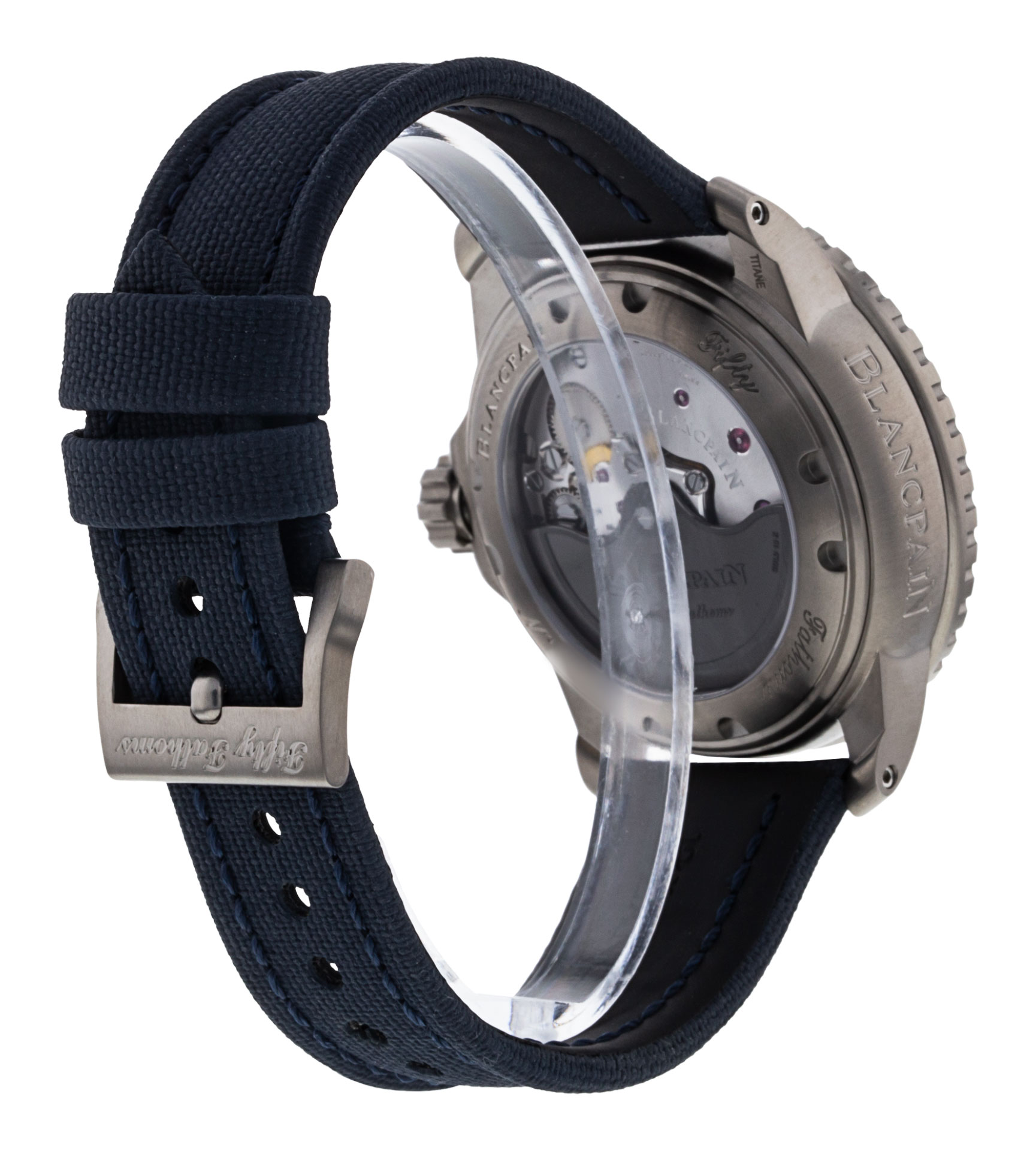 La Cote des Montres : Montre occasion Watchfinder - Blancpain Fifty ...