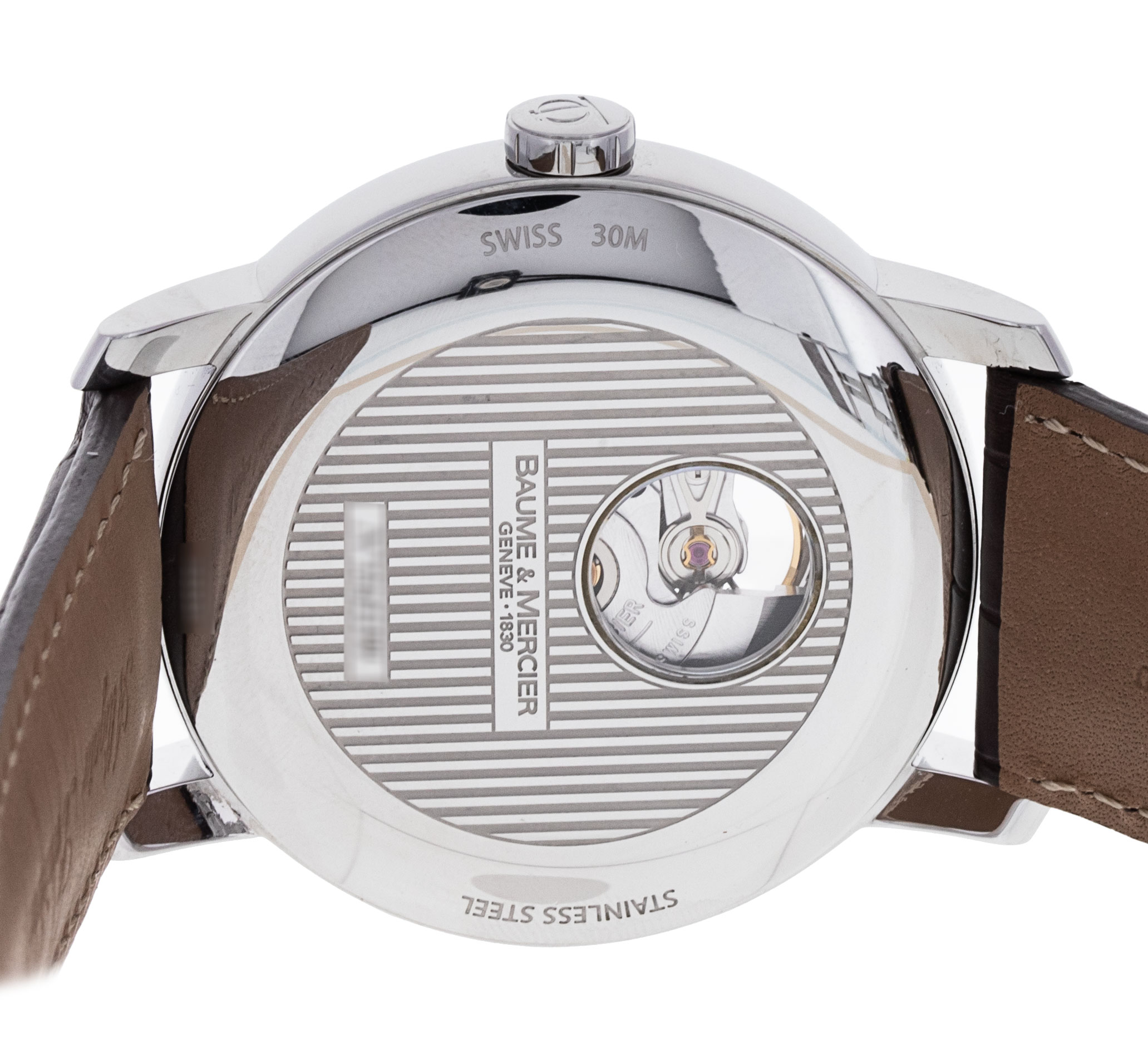 La Cote des Montres : Montre occasion Watchfinder - Baume & Mercier ...