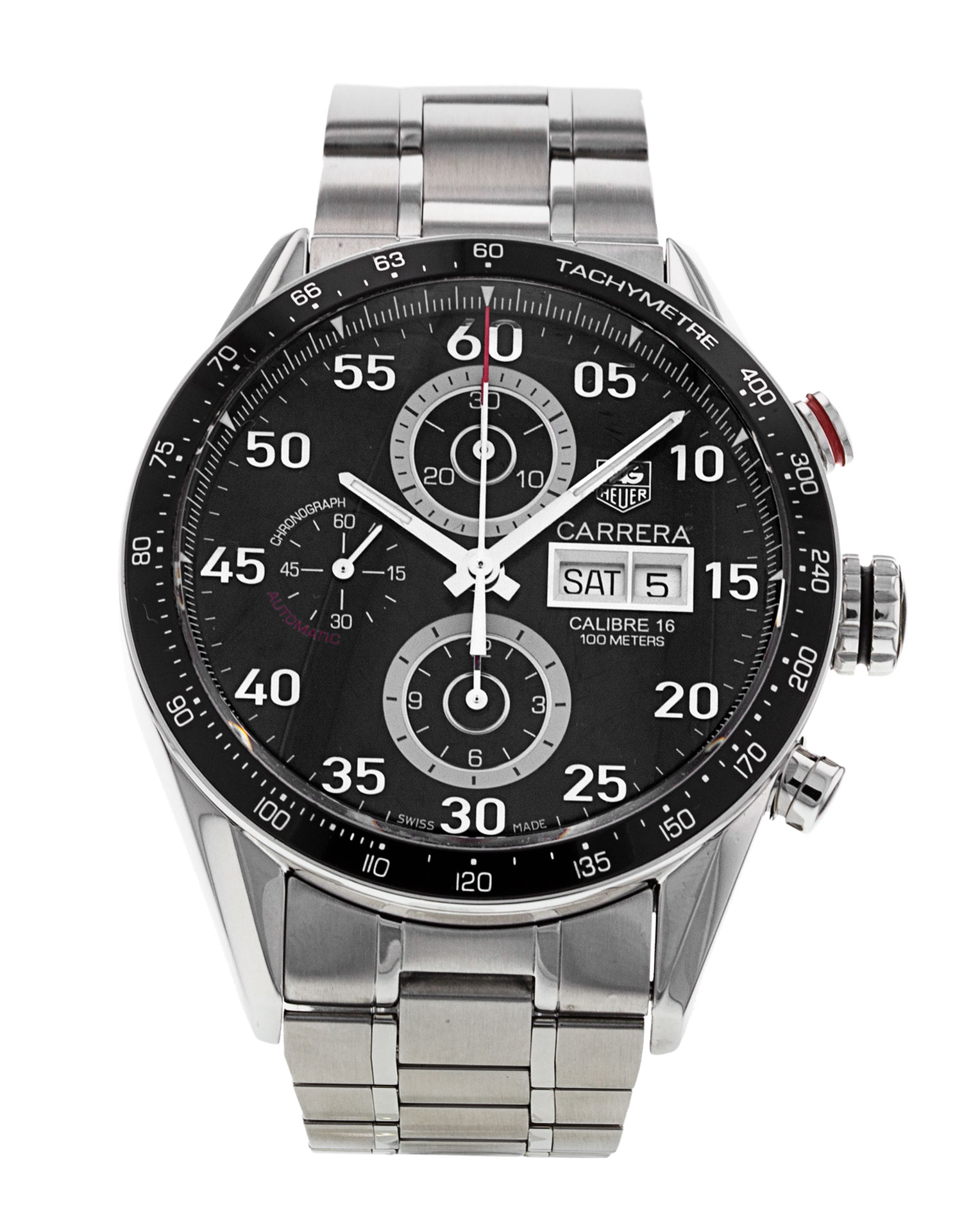 La Cote des Montres: Watchfinder pre-owned watch - Tag Heuer Carrera ...