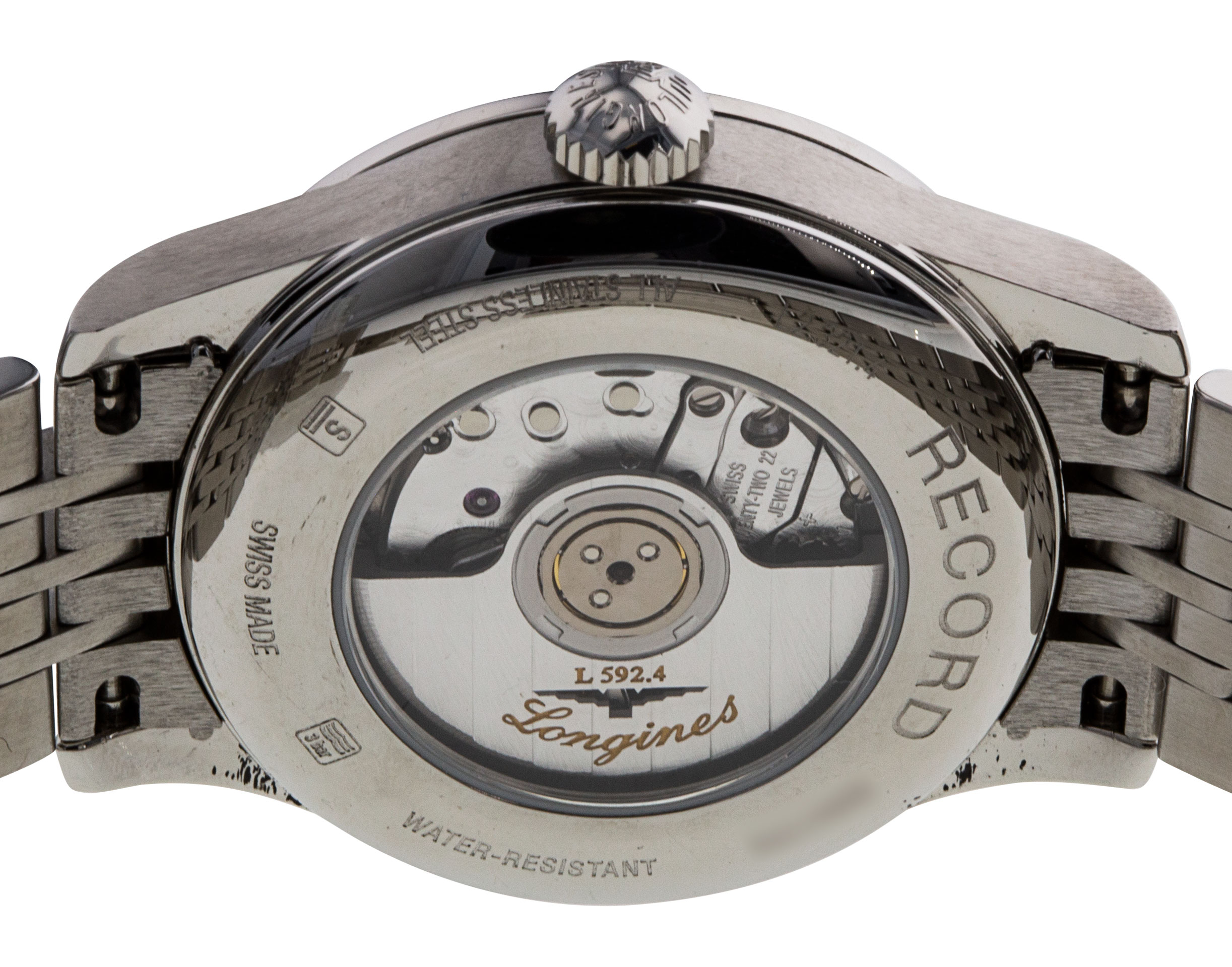 La Cote des Montres: Watchfinder pre-owned watch - Longines Record - L2 ...