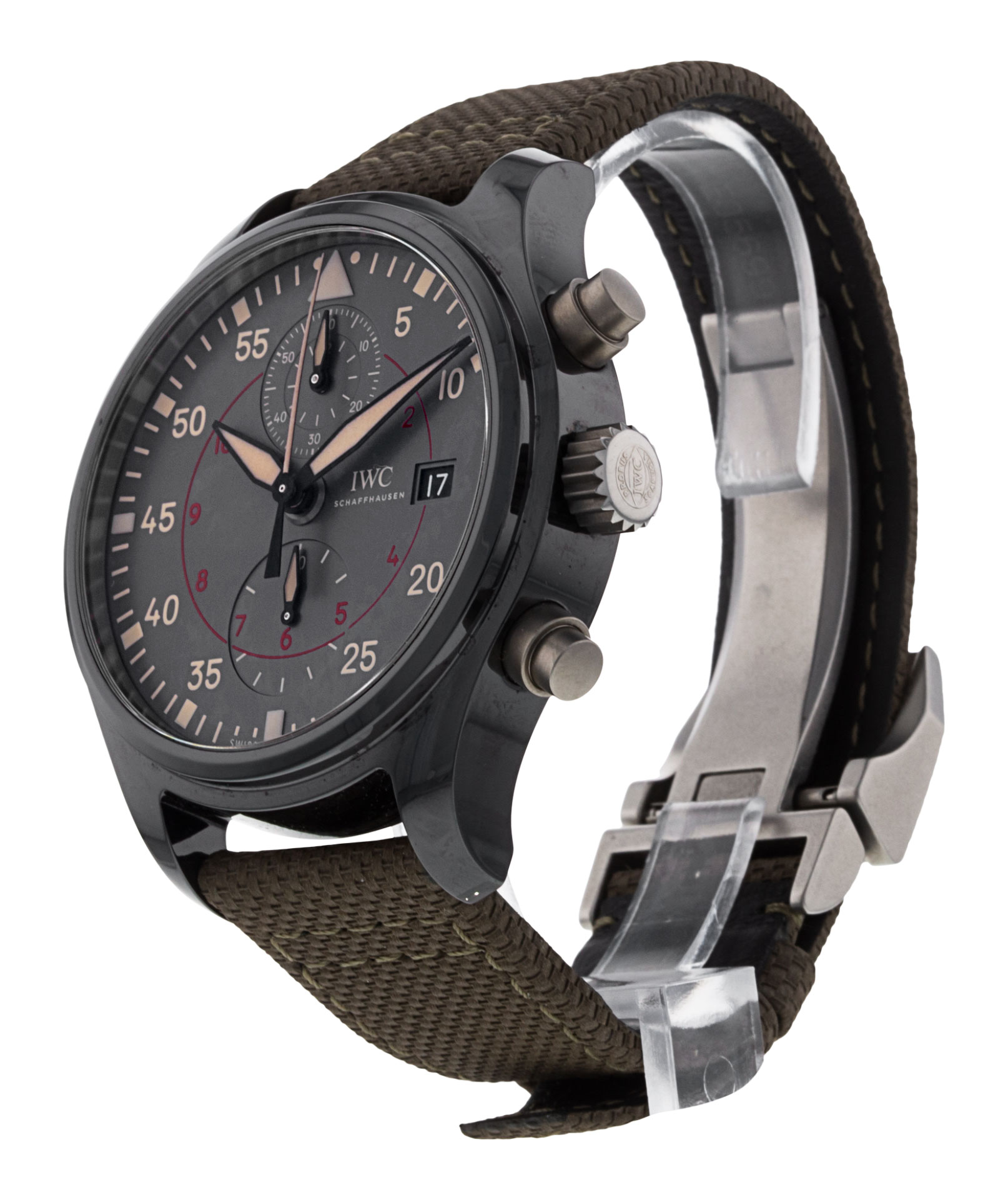 La Cote des Montres : Montre occasion Watchfinder - IWC Pilot’s Chrono ...