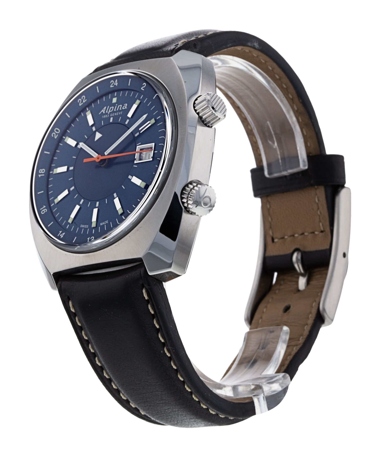 La Cote des Montres : Montre occasion Watchfinder - Alpina Startimer ...