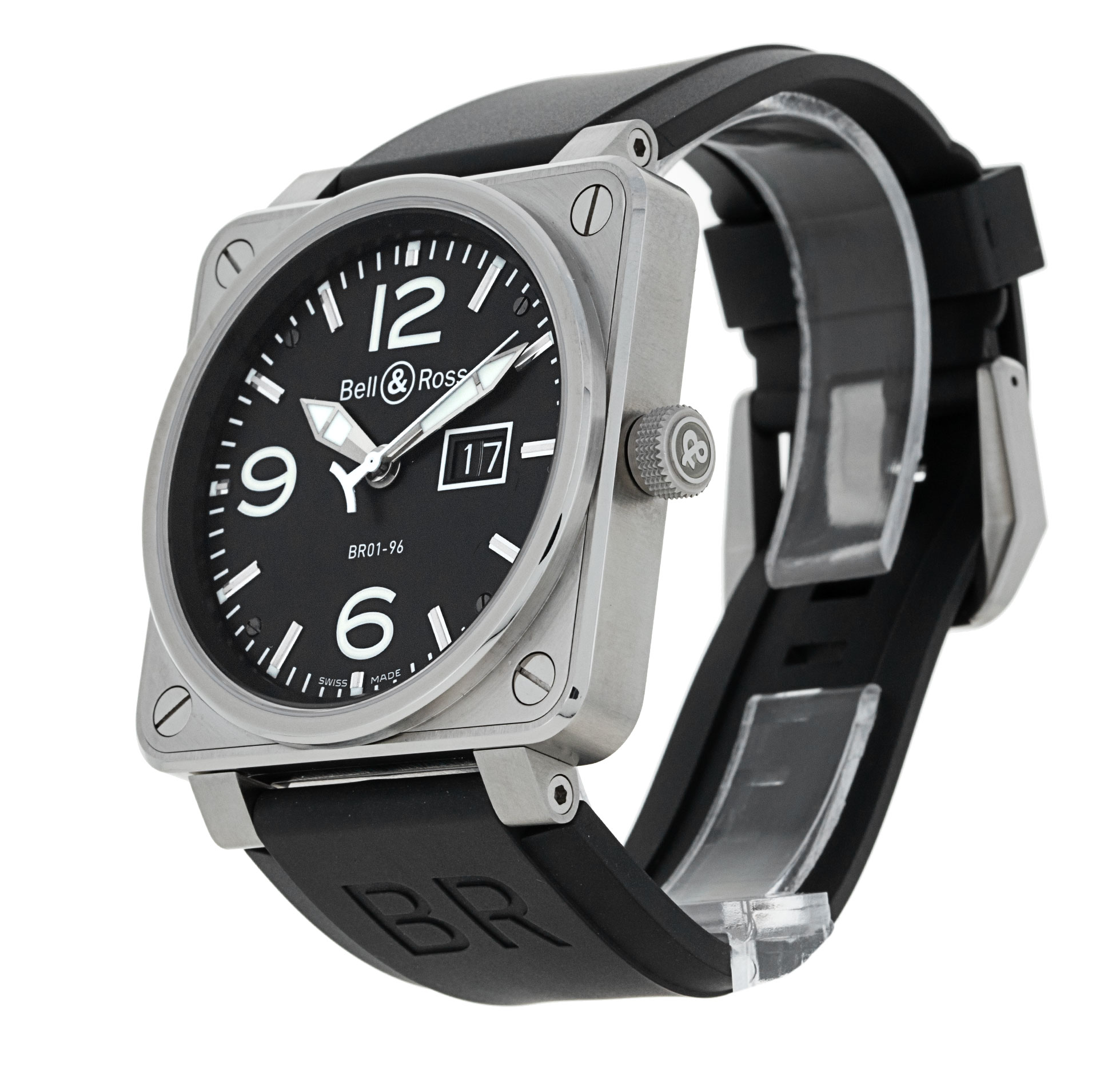 La Cote des Montres : Montre occasion Watchfinder - Bell & Ross BR01-96 ...