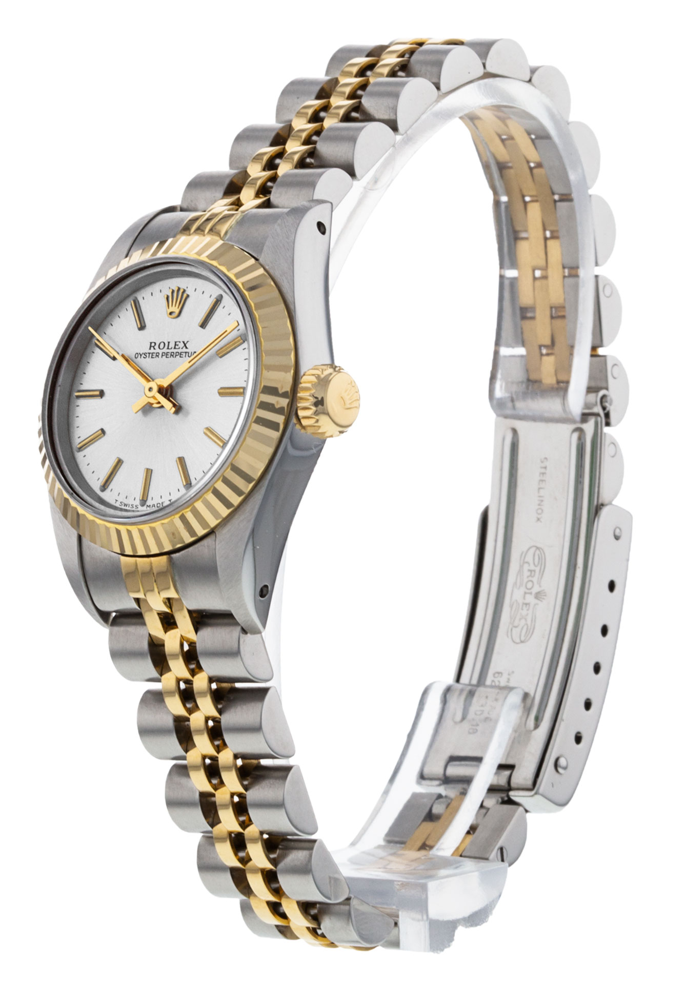 La Cote des Montres : Montre occasion Watchfinder - Rolex Lady Oyster ...