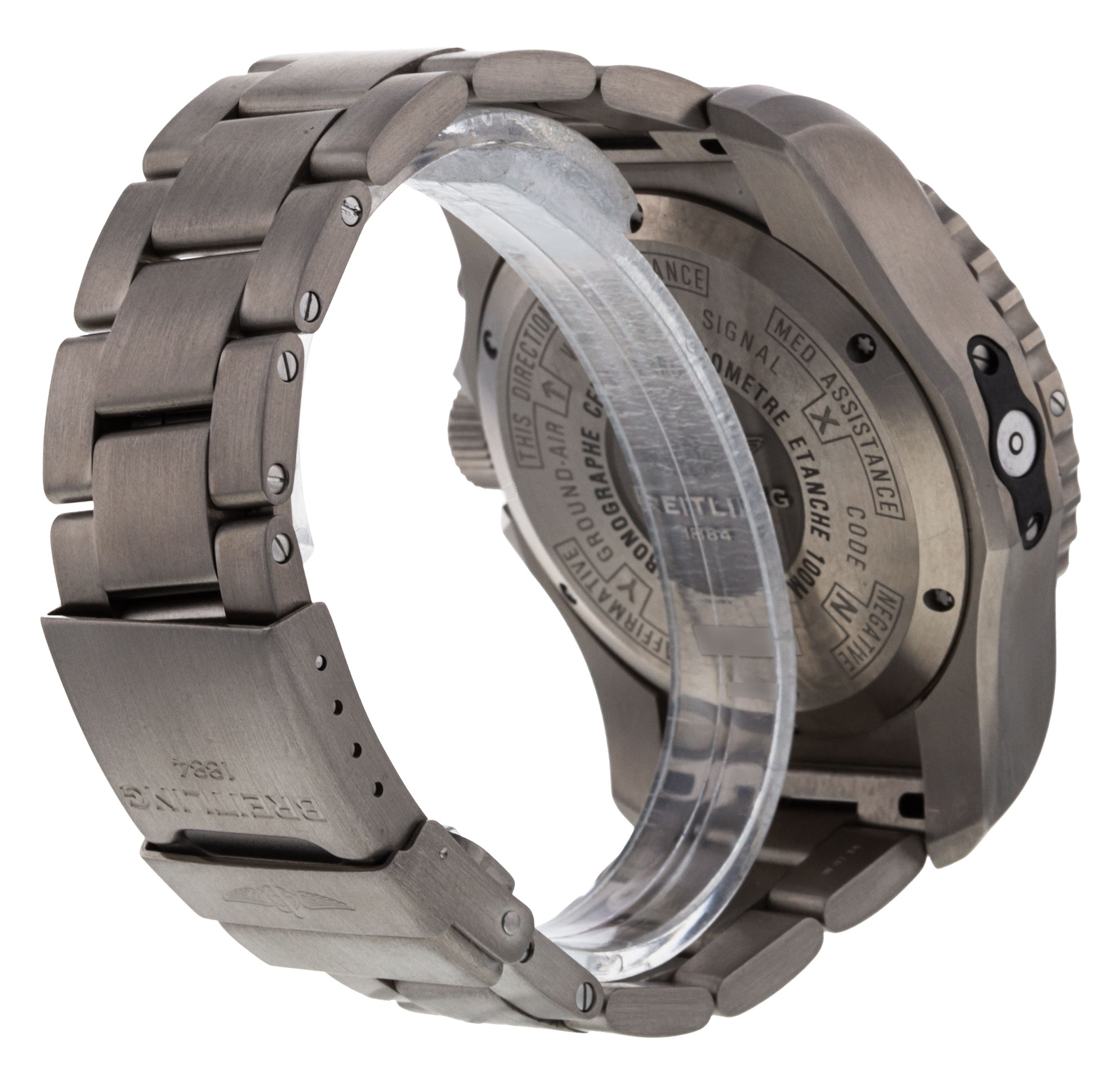 La Cote des Montres : Montre occasion Watchfinder - Breitling Cockpit ...