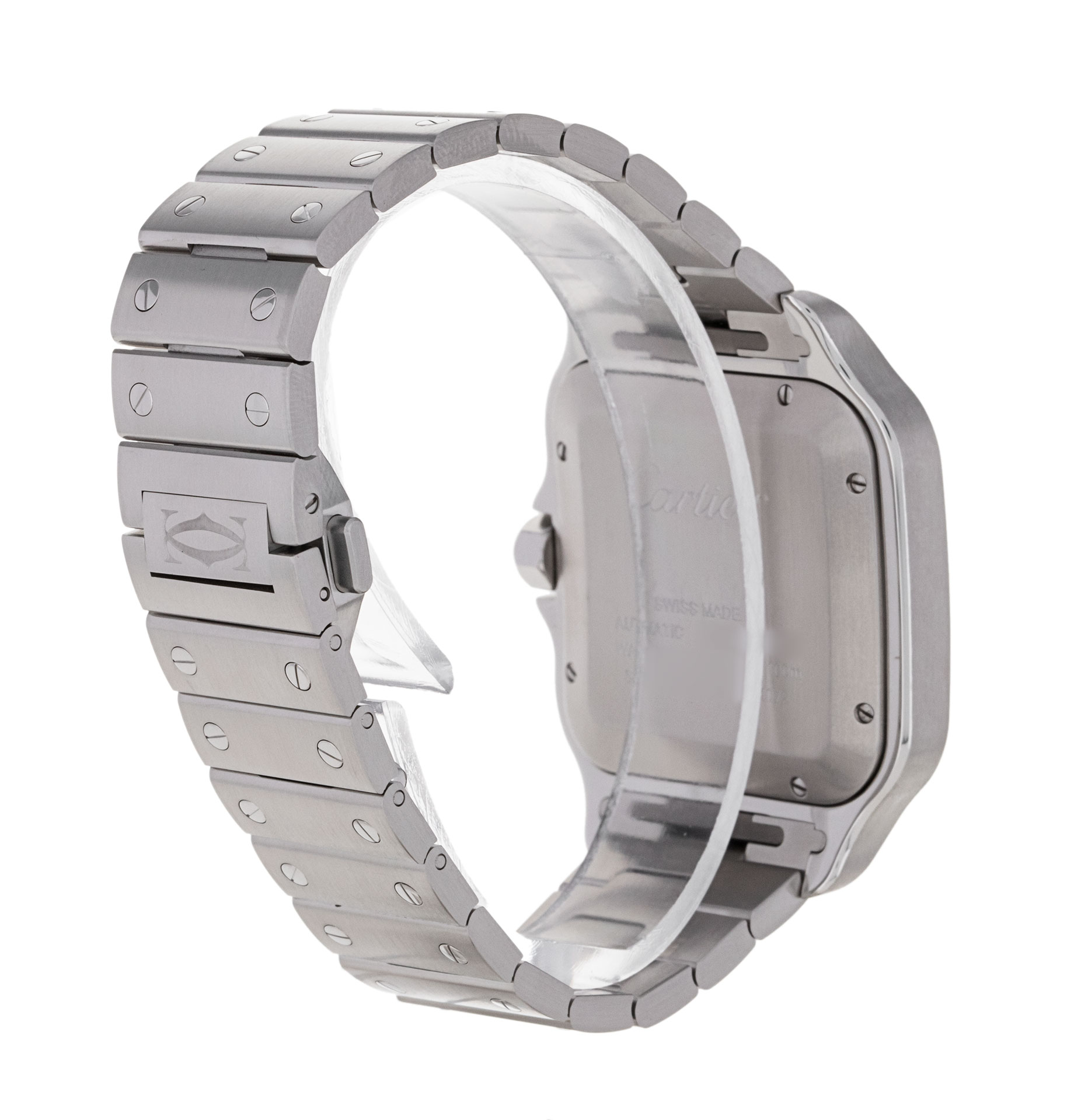 La Cote des Montres : Montre occasion Watchfinder - Cartier Santos de ...