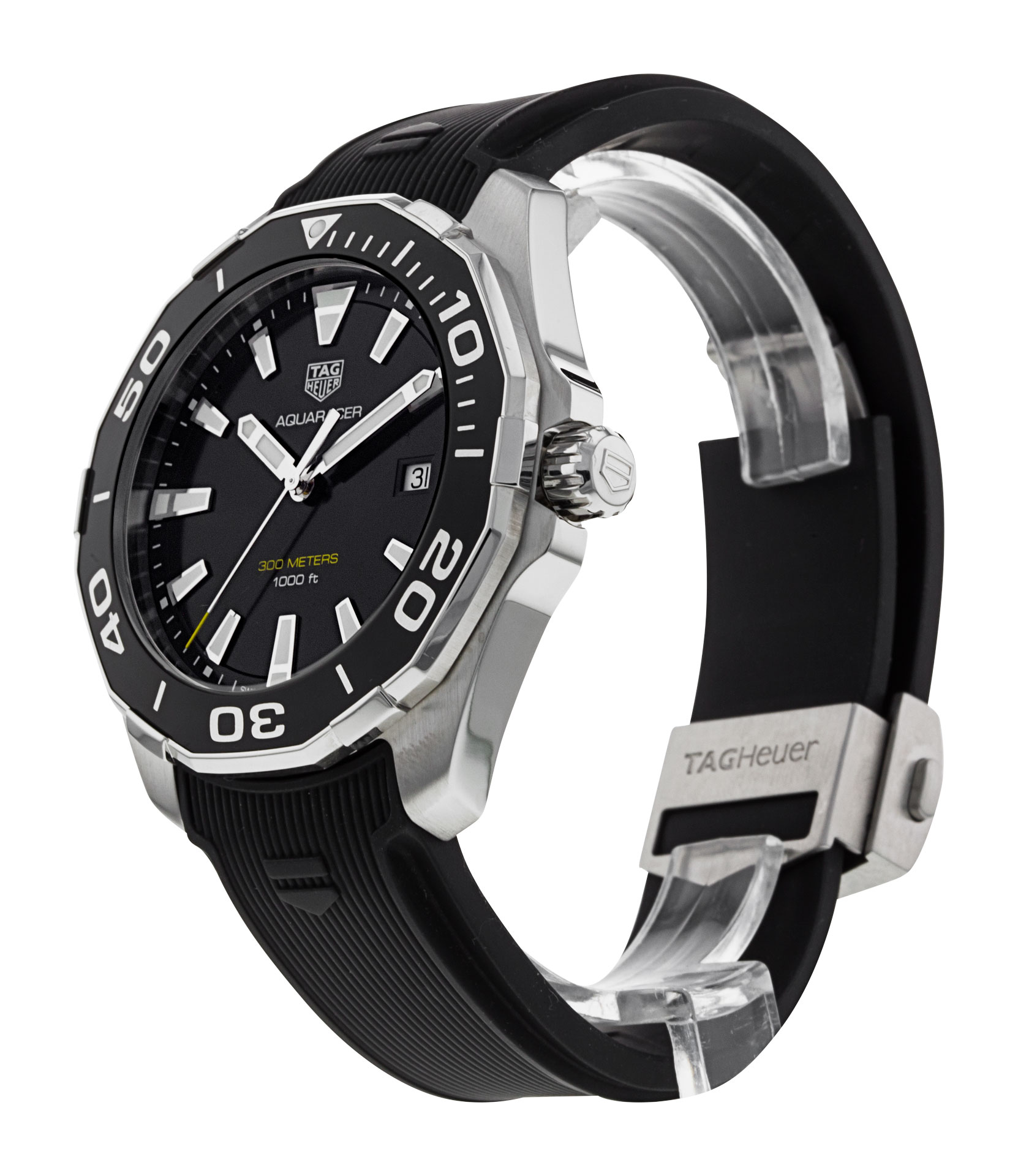 La Cote des Montres : Montre occasion Watchfinder - Tag Heuer Aquaracer ...