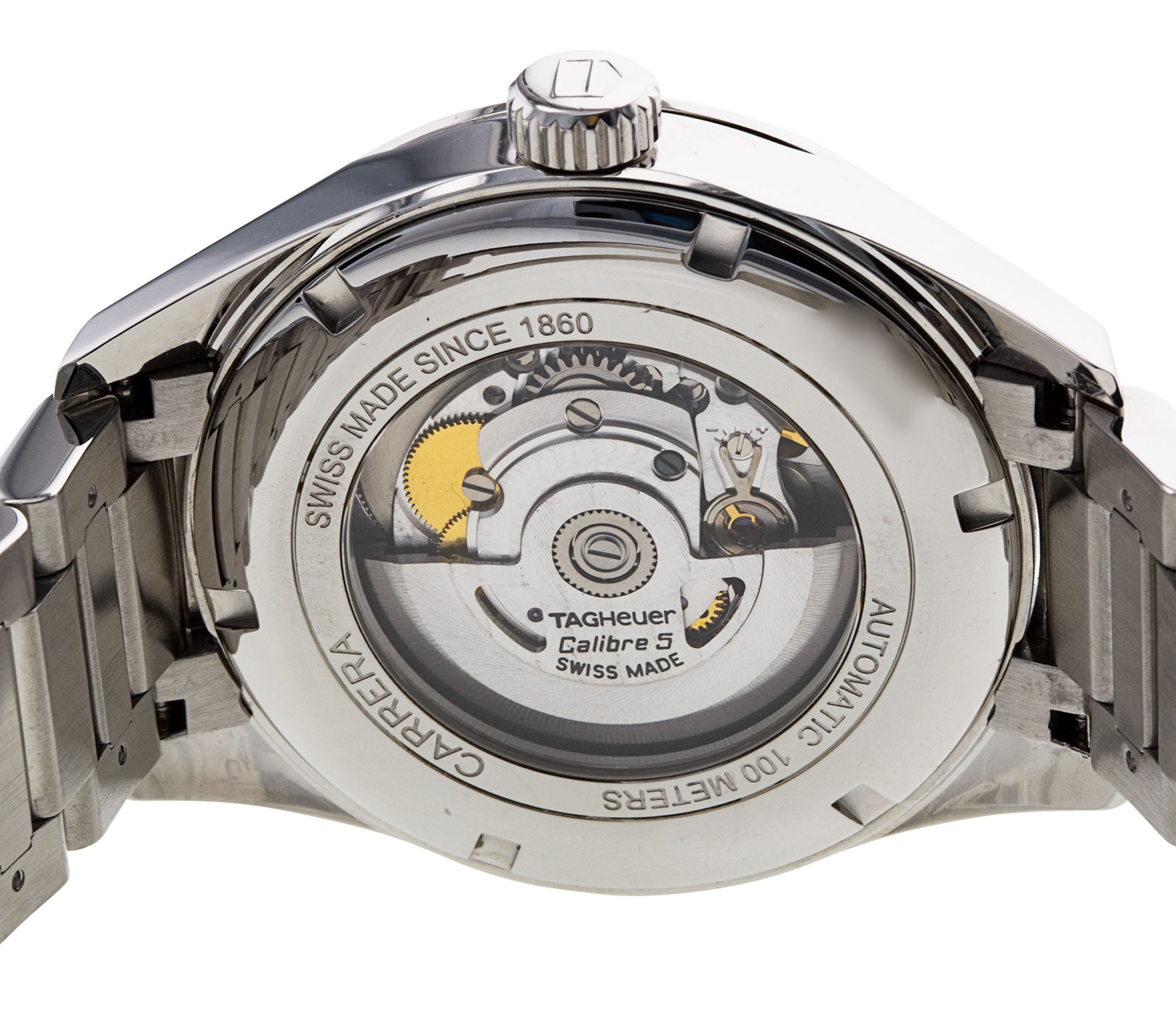 La Cote des Montres : Montre occasion Watchfinder - Tag Heuer Carrera - WAR201C.BA0723