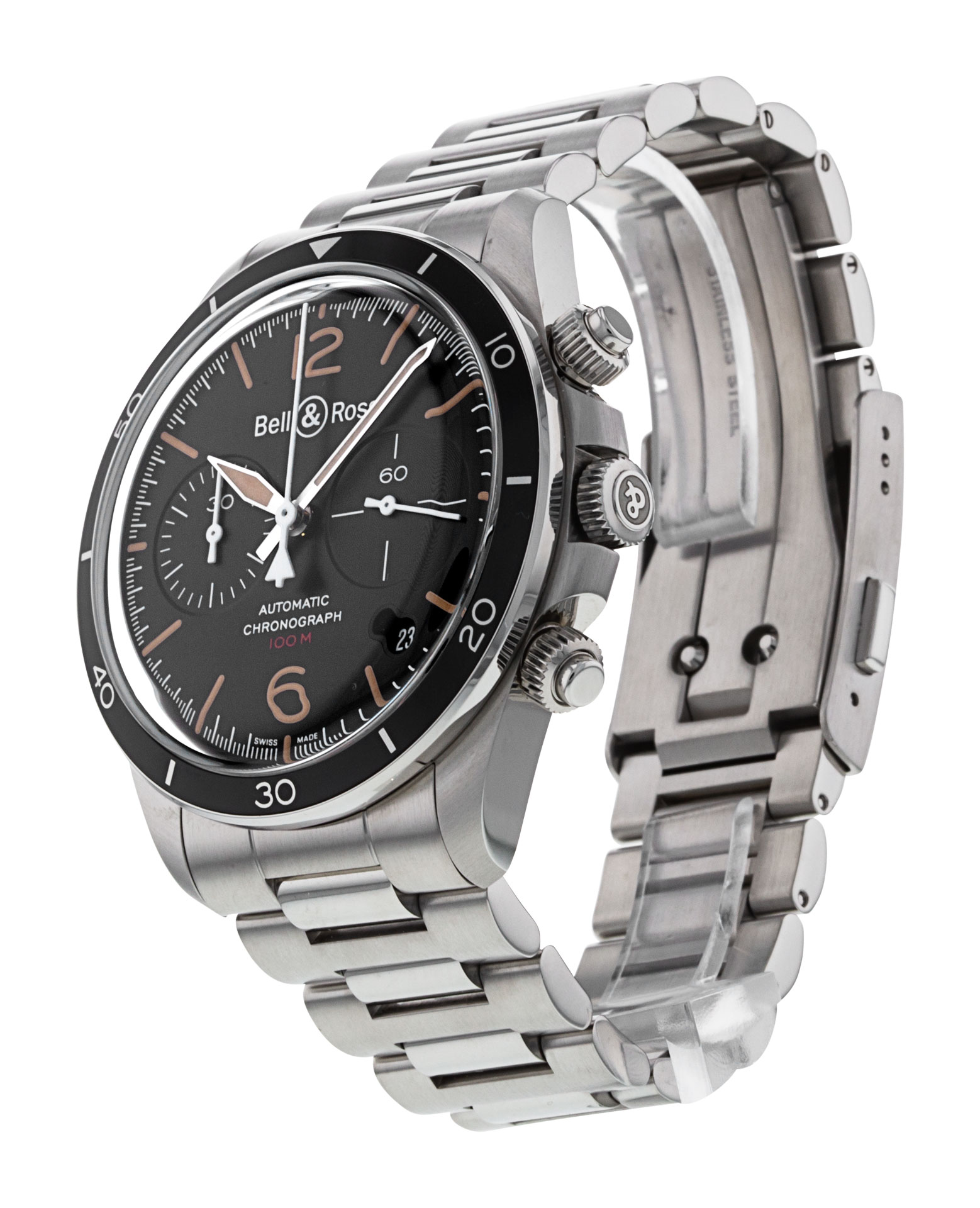 La Cote des Montres : Montre occasion Watchfinder - Bell & Ross BR V2 ...