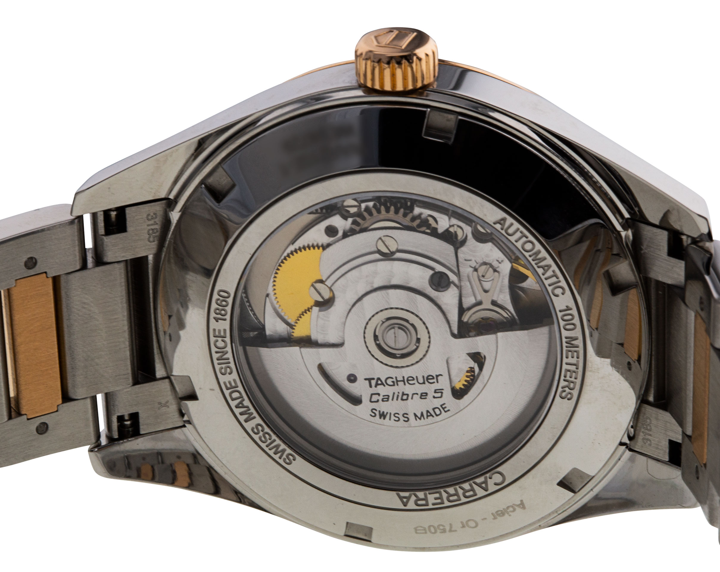 La Cote des Montres : Montre occasion Watchfinder - Tag Heuer Carrera ...