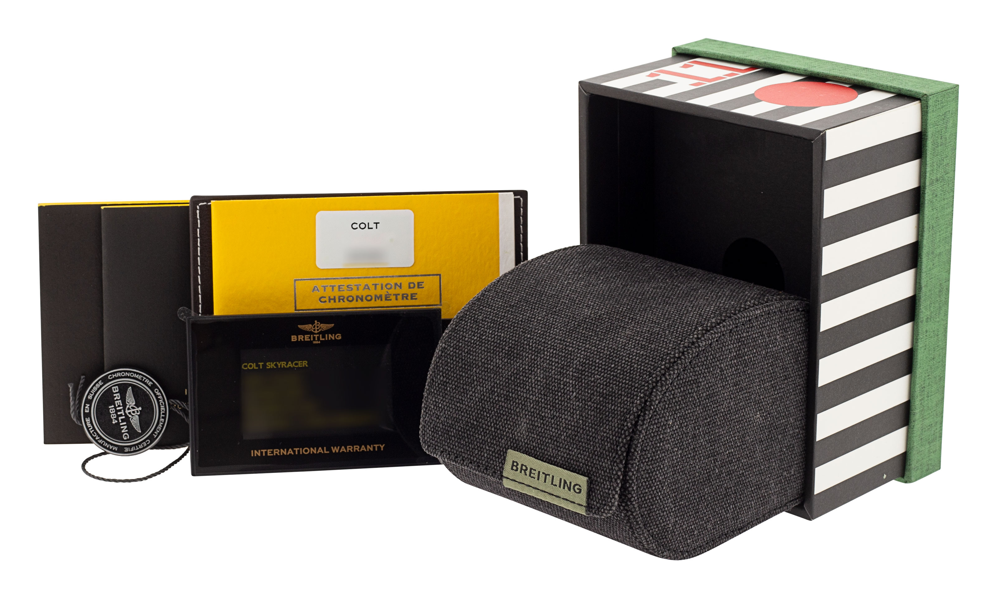 La Cote des Montres : Montre occasion Watchfinder - Breitling Colt ...