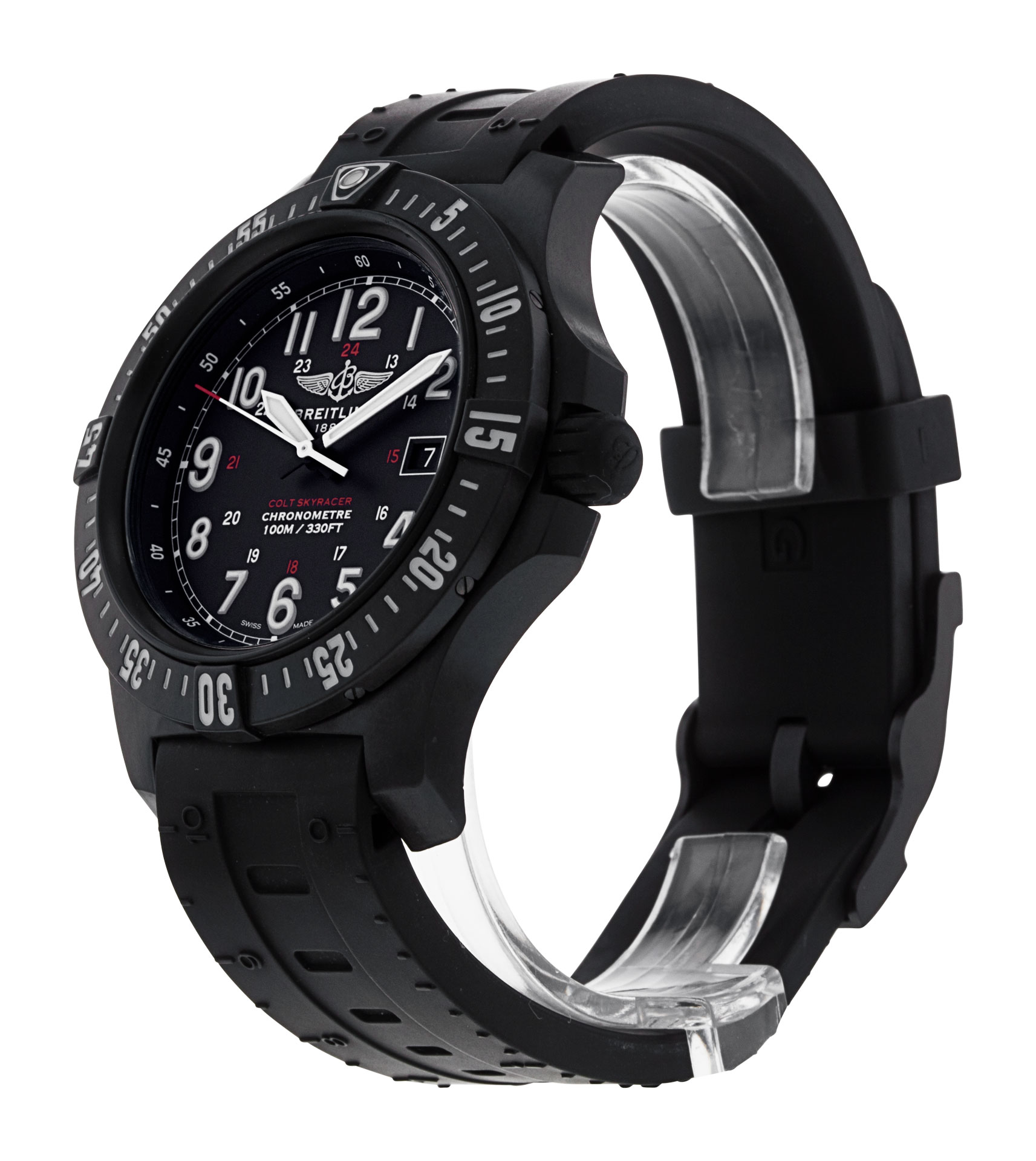 La Cote des Montres : Montre occasion Watchfinder - Breitling Colt ...