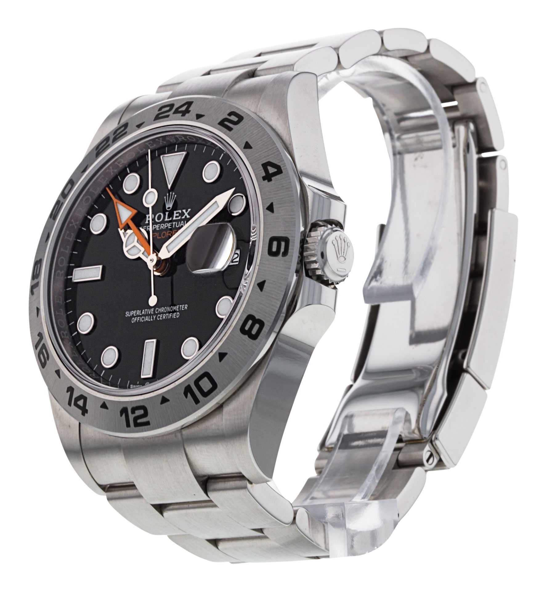 La Cote des Montres : Montre occasion Watchfinder - Rolex Explorer II ...