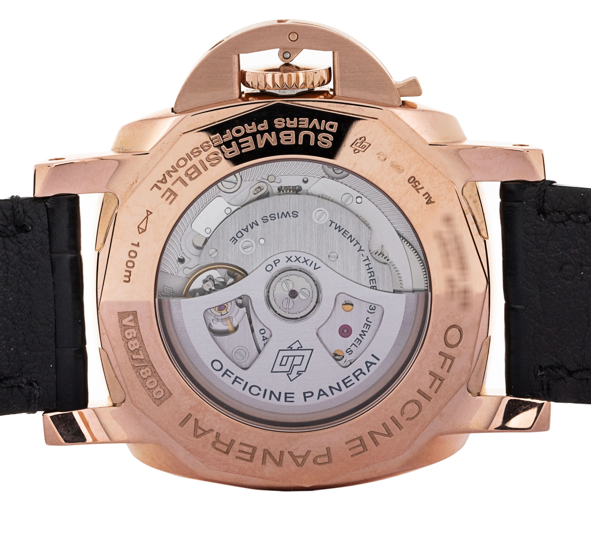 La Cote des Montres : Montre occasion Watchfinder - Panerai Submersible ...