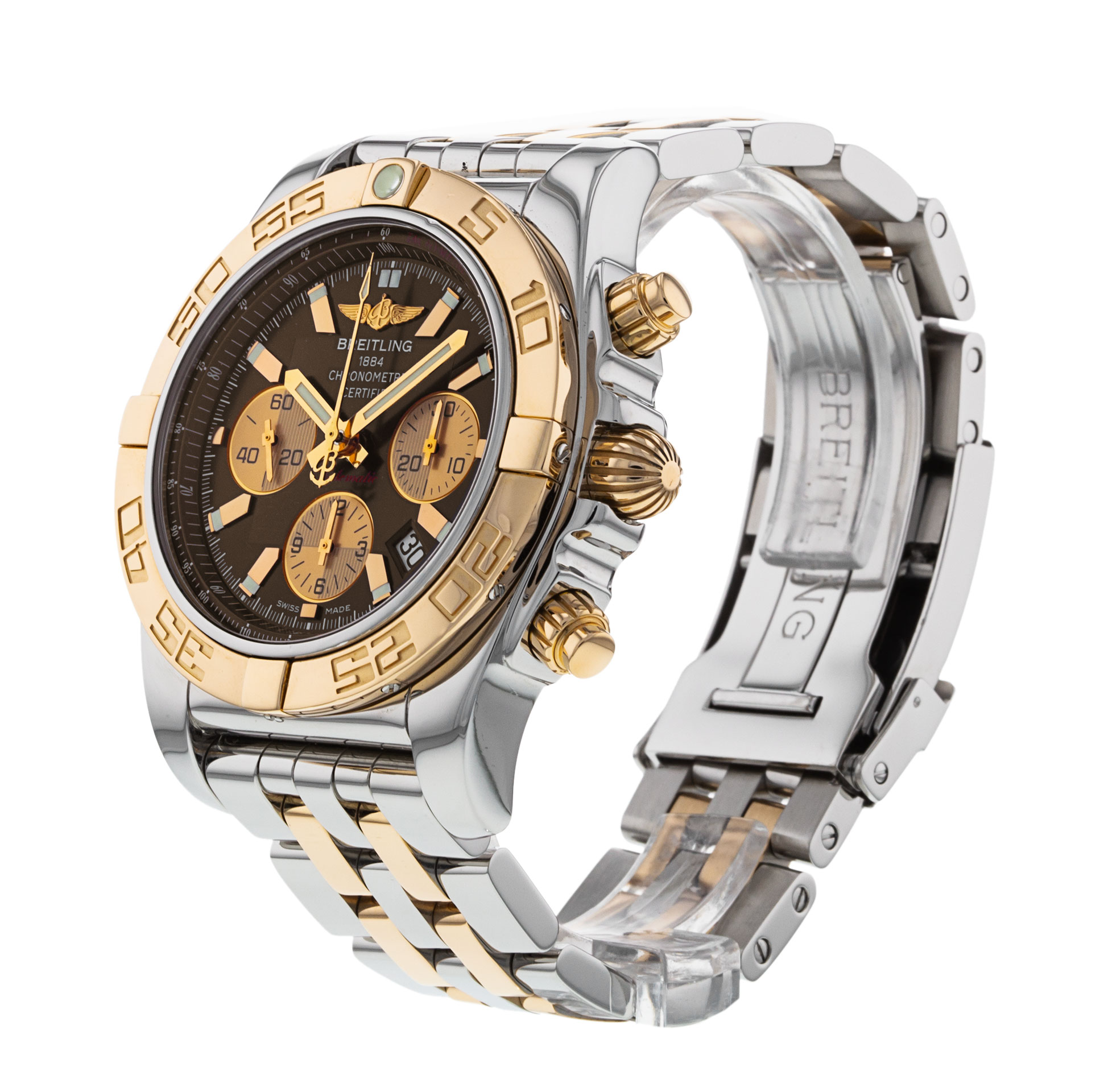 La Cote des Montres : Montre occasion Watchfinder - Breitling Chronomat ...
