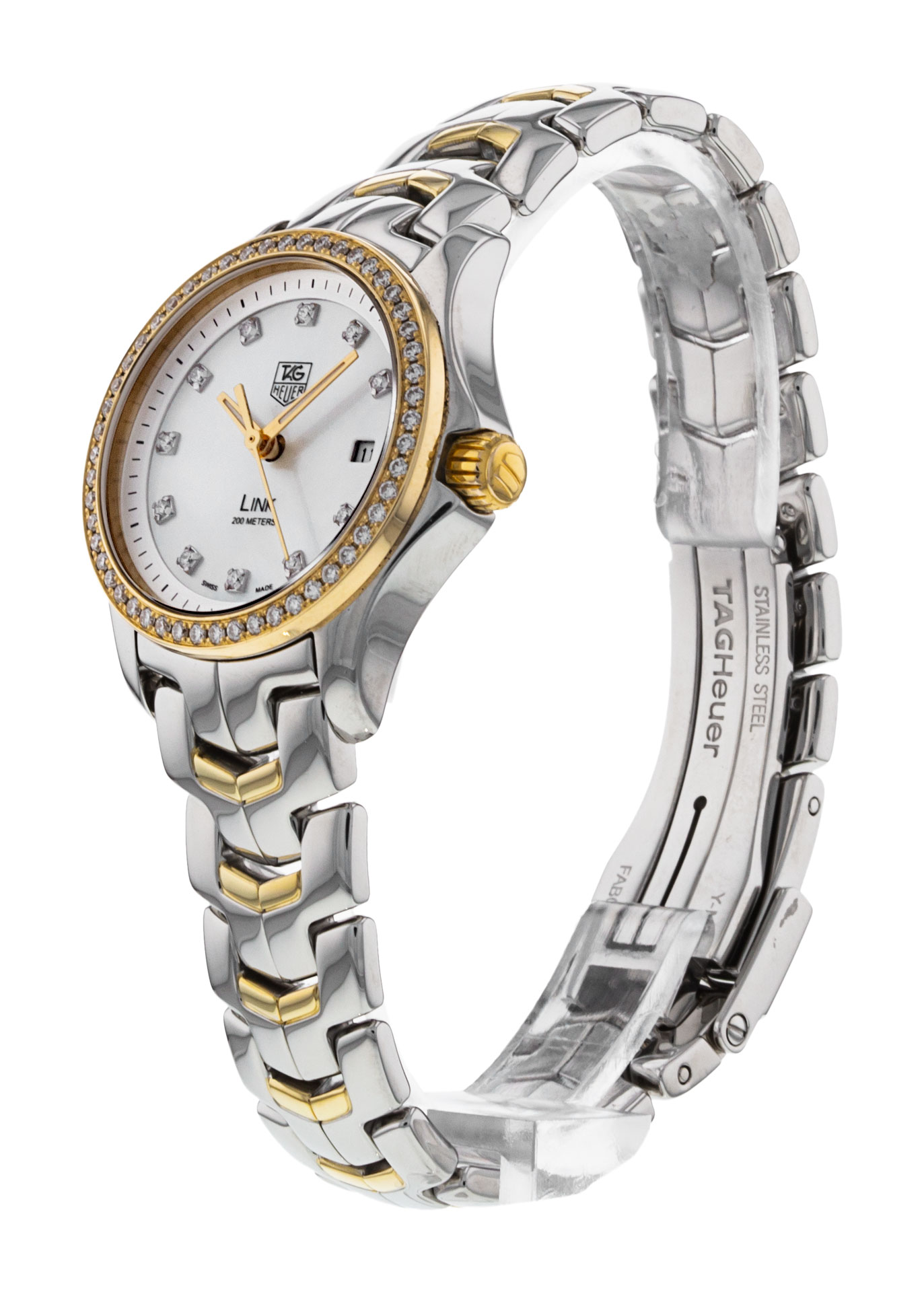La Cote des Montres: Watchfinder pre-owned watch - Tag Heuer Link ...