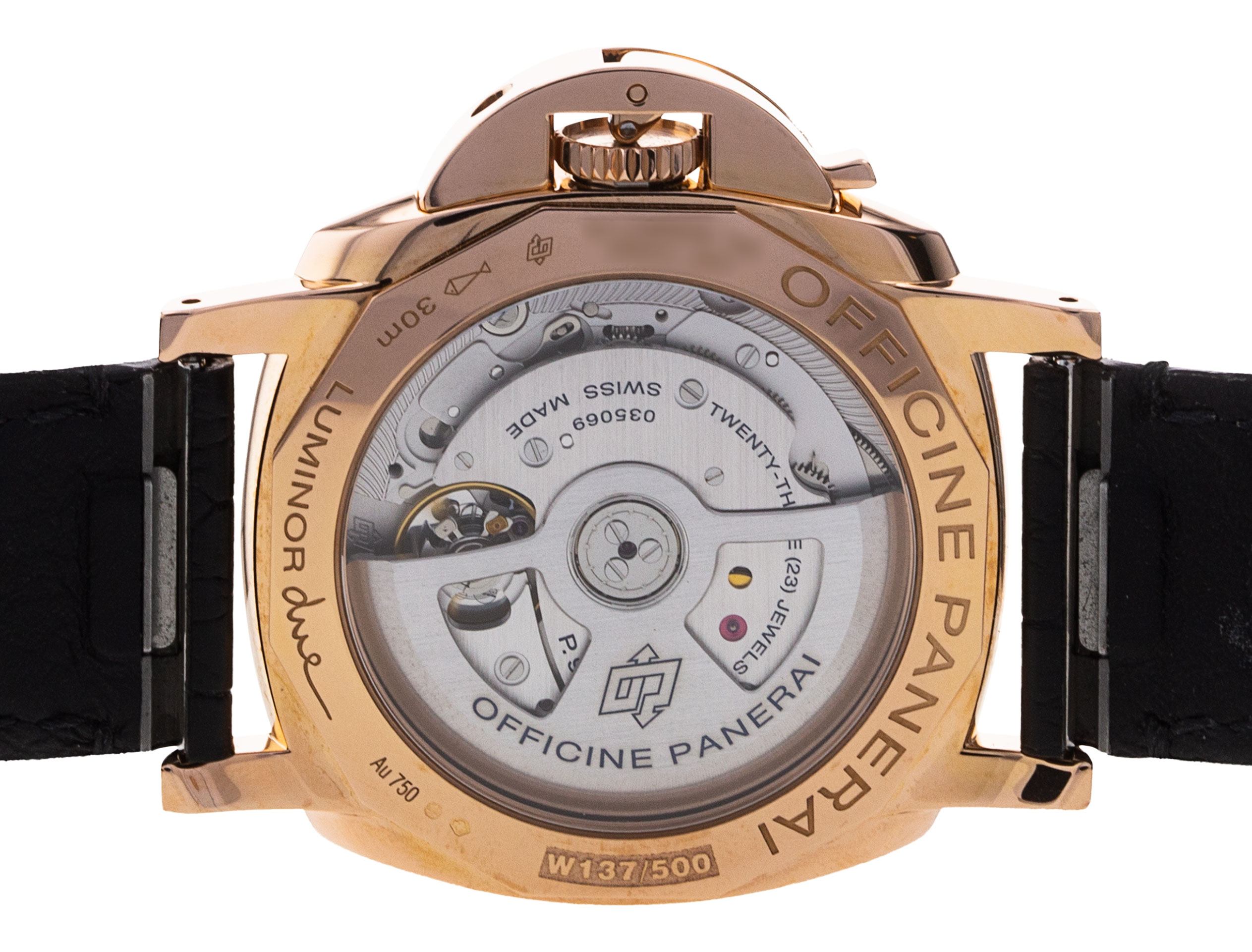 La Cote des Montres: Watchfinder pre-owned watch - Panerai Luminor Due ...