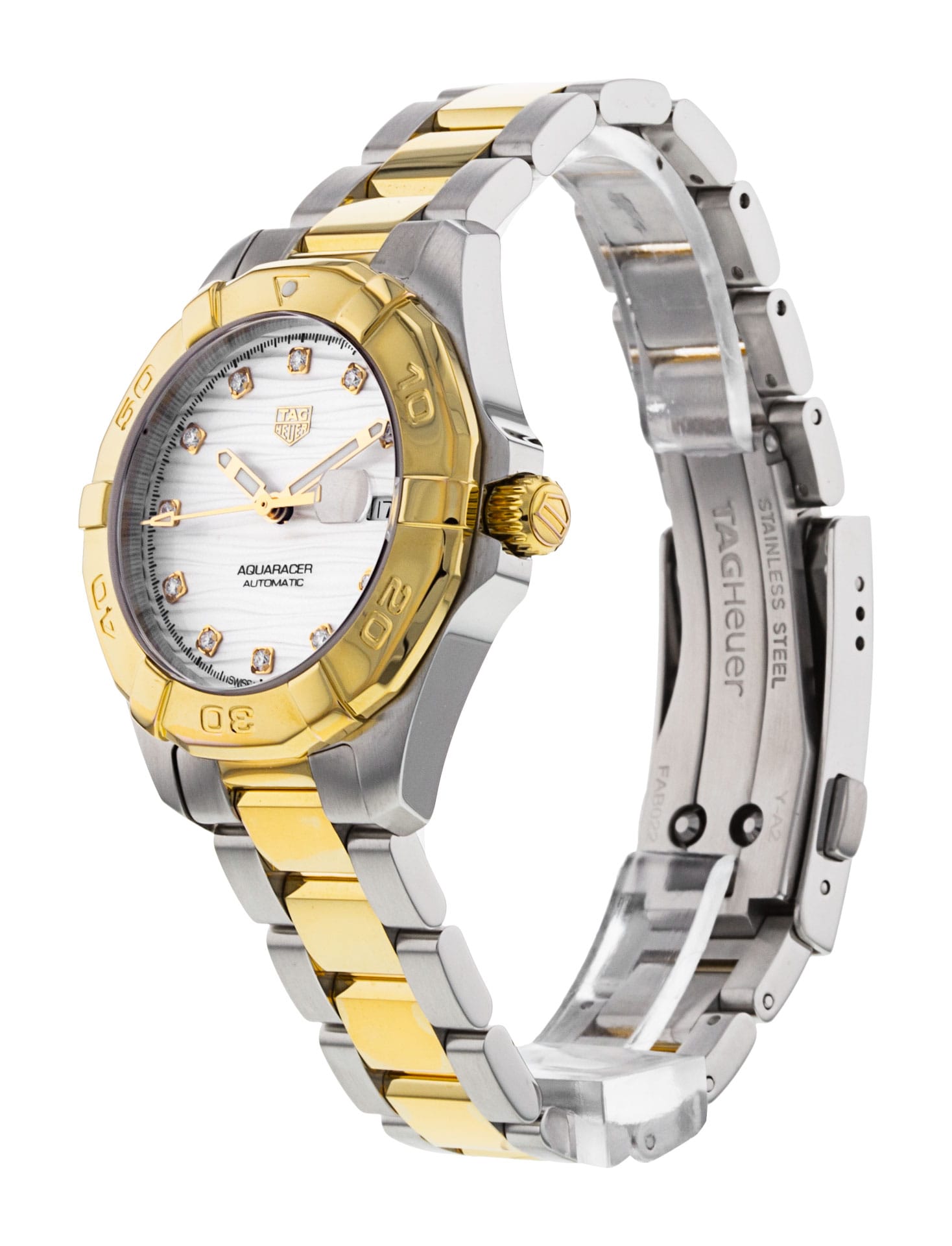 La Cote des Montres : Montre occasion Watchfinder - Tag Heuer Aquaracer ...