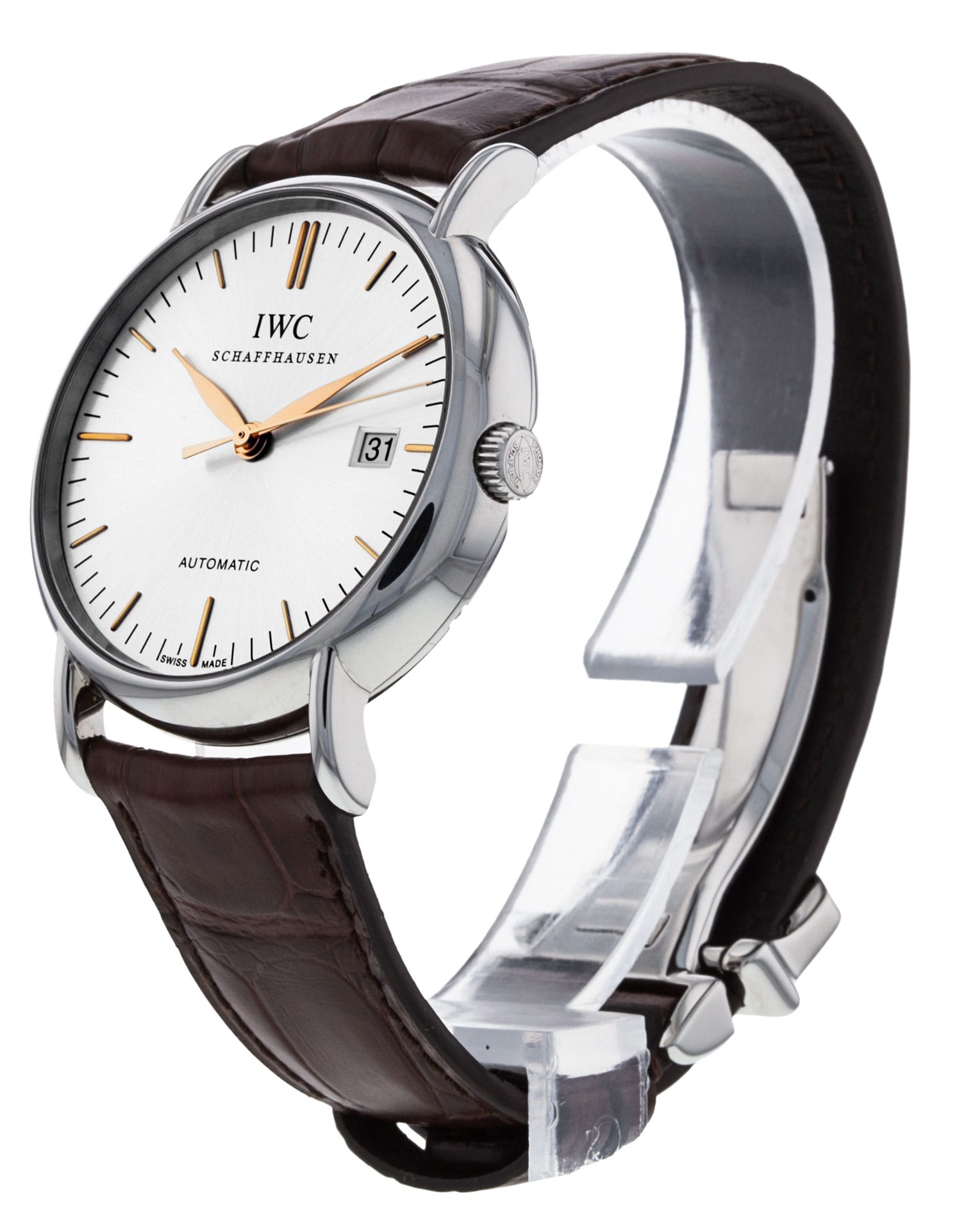 La Cote des Montres : Montre occasion Watchfinder - IWC Portofino ...