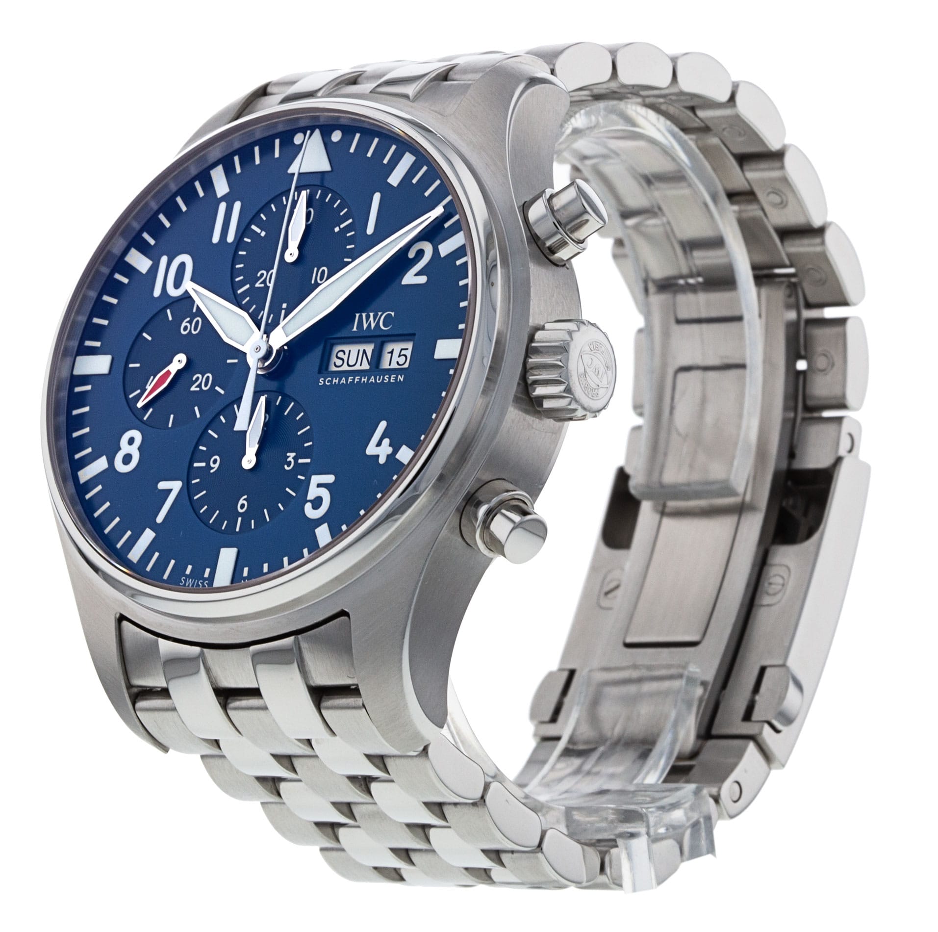 La Cote des Montres : Montre occasion Watchfinder - IWC Pilot’s Le ...