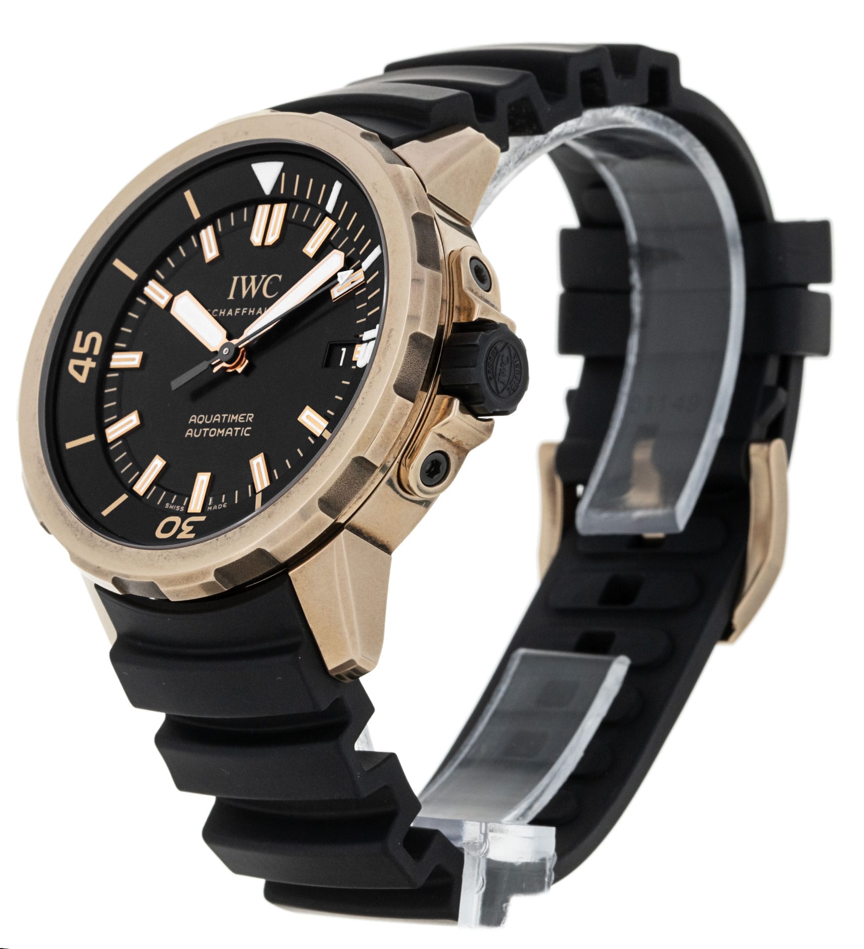 La Cote des Montres : Montre occasion Watchfinder - IWC Aquatimer ...