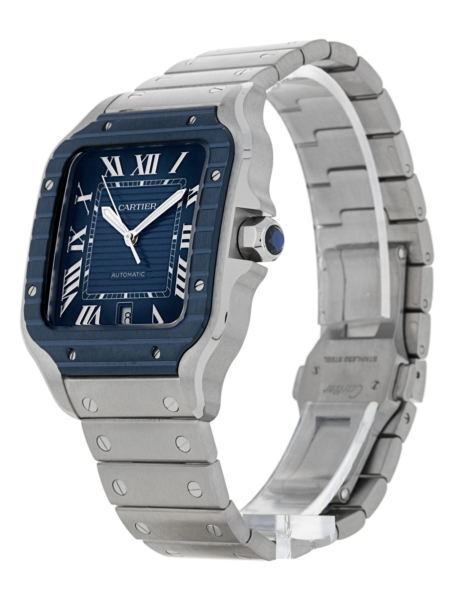 La Cote des Montres : Montre occasion Watchfinder - Cartier Santos De ...