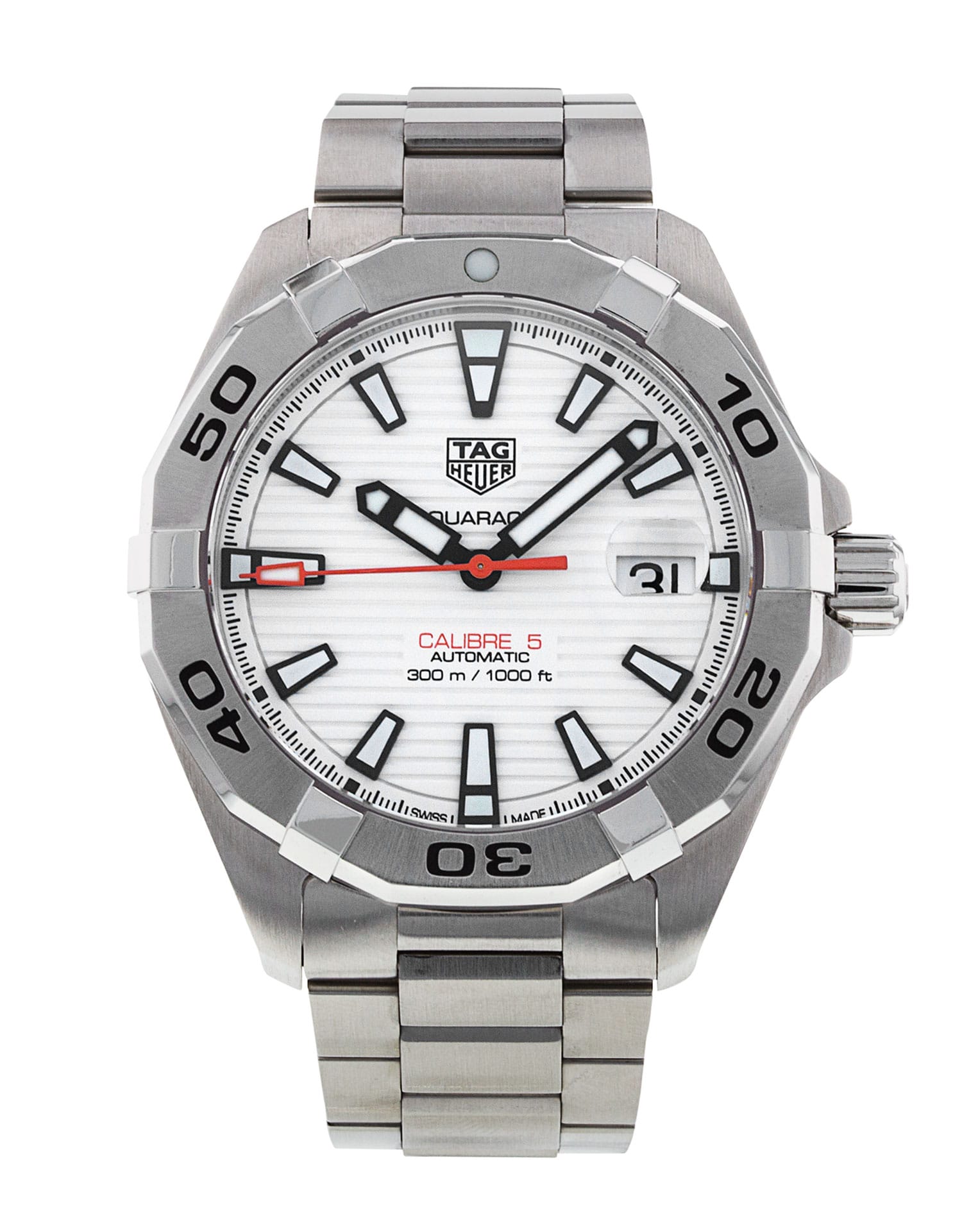 La Cote des Montres: Watchfinder pre-owned watch - Tag Heuer Aquaracer ...
