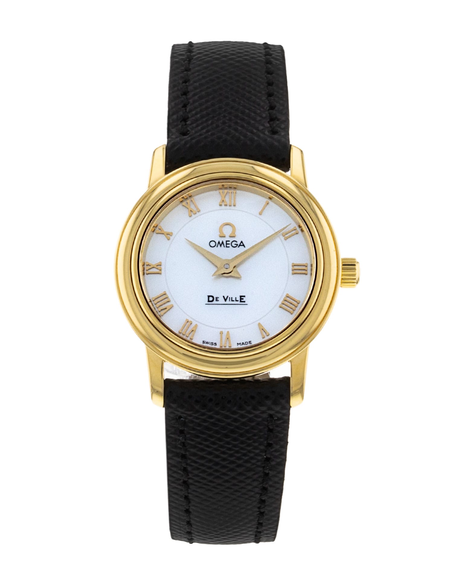 Omega De Ville Prestige Ladies - Mother of Pearl White Roman Numeral Dial