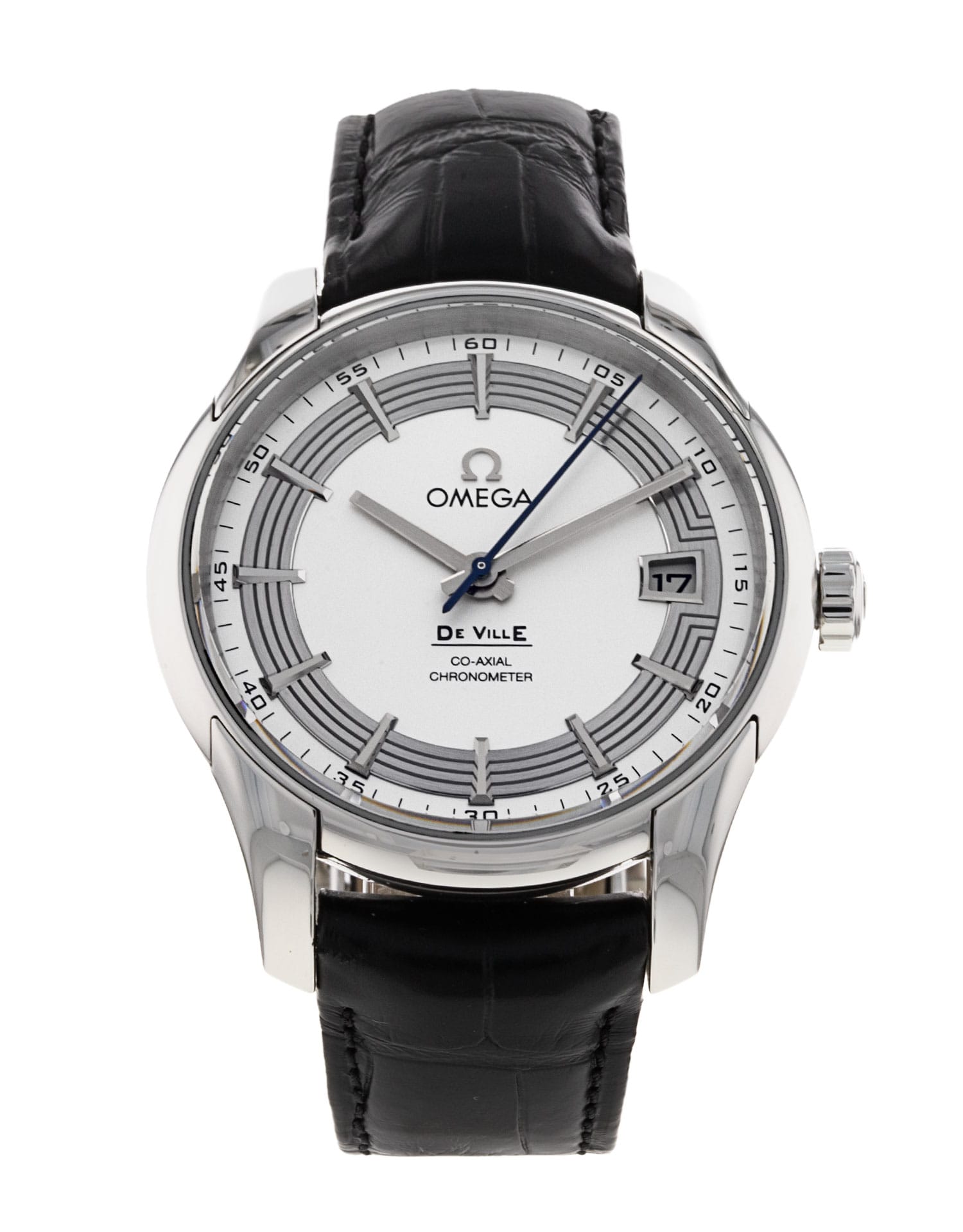 Omega De Ville Hour Vision - Silver Baton Dial